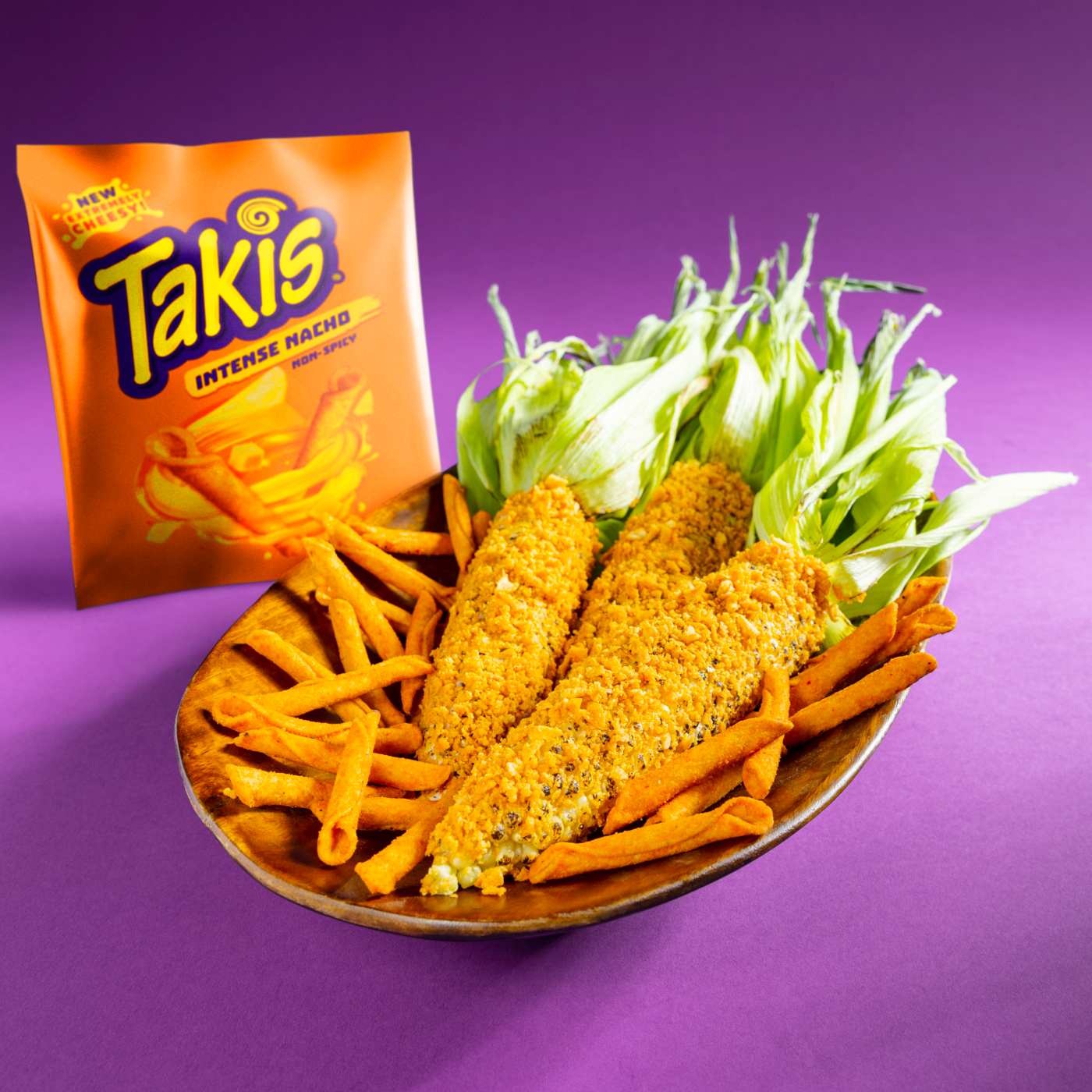 Takis Intense Nacho Snack Size Bag - Cheese Rolled Tortilla Chips ...