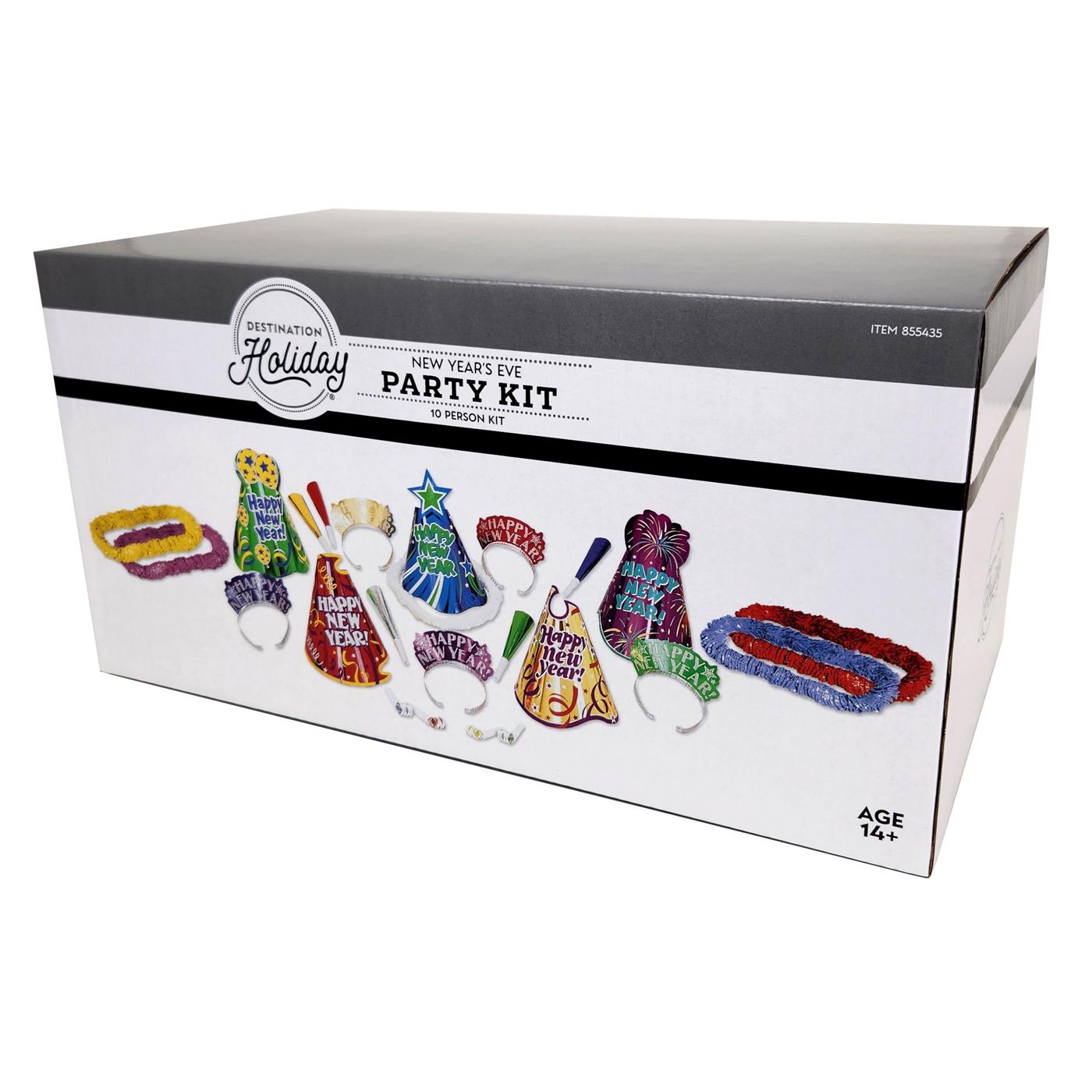 Destination Holiday New Year's Eve 10-Person Party Kit - Shop Party ...