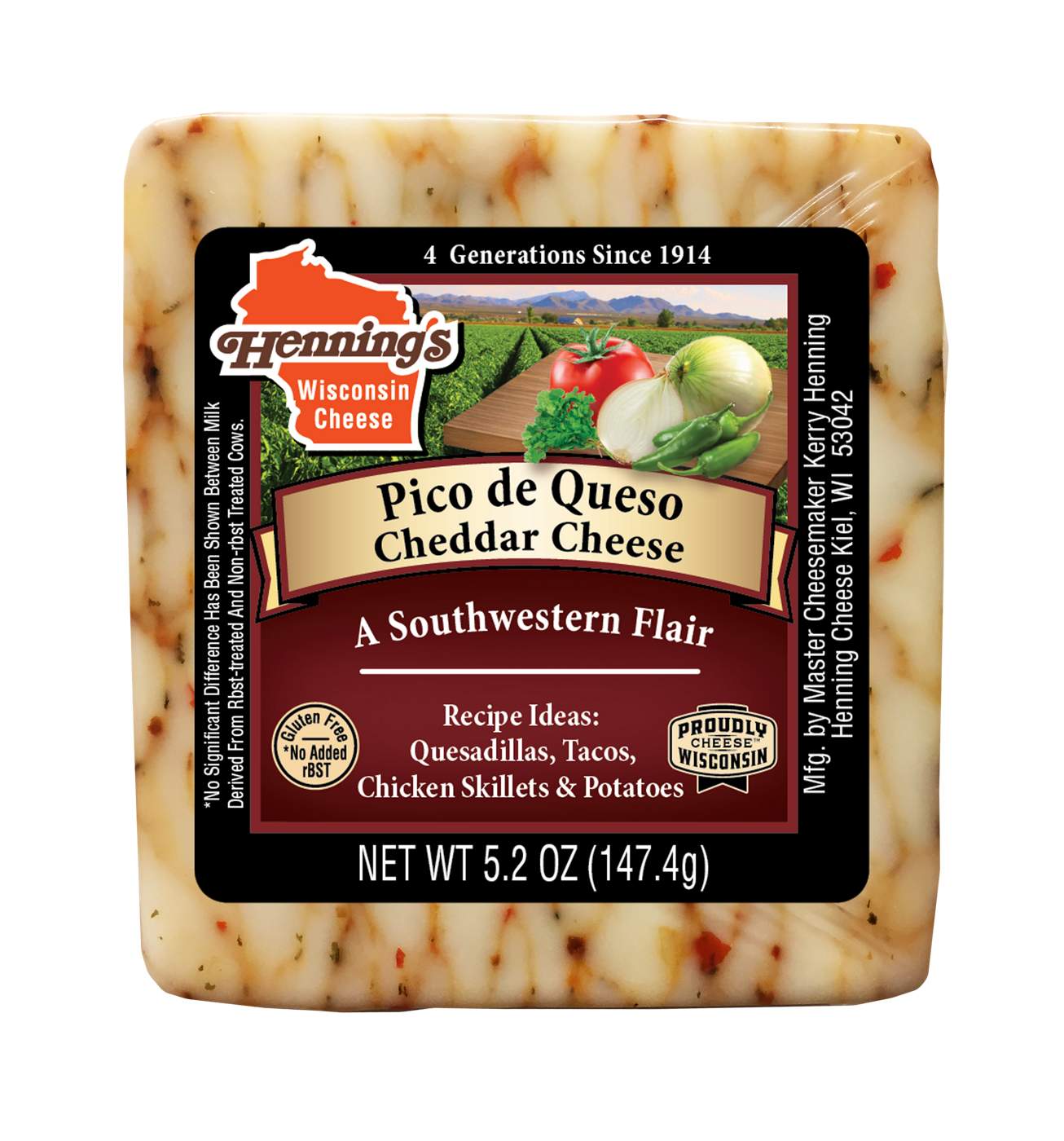 Henning's Pico de Queso Cheddar Cheese - Shop Cheese at H-E-B
