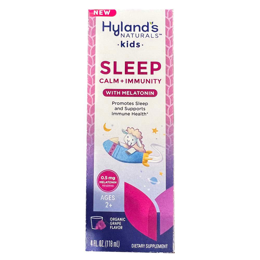 Hyland's Naturals Kids Sleep Calm + Immunity Syrup - Grape - Shop Cough ...