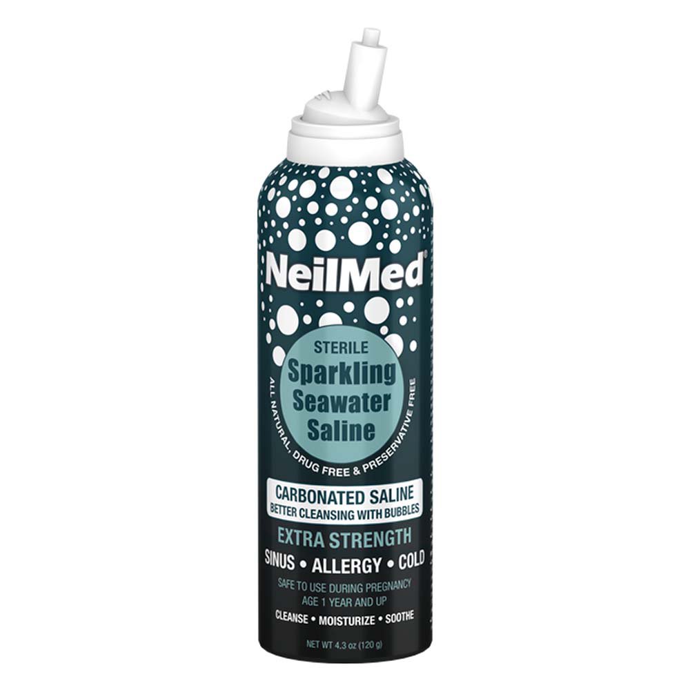 NeilMed Sterile Sparkling Seawater Saline - Shop Sinus & allergy at H-E-B