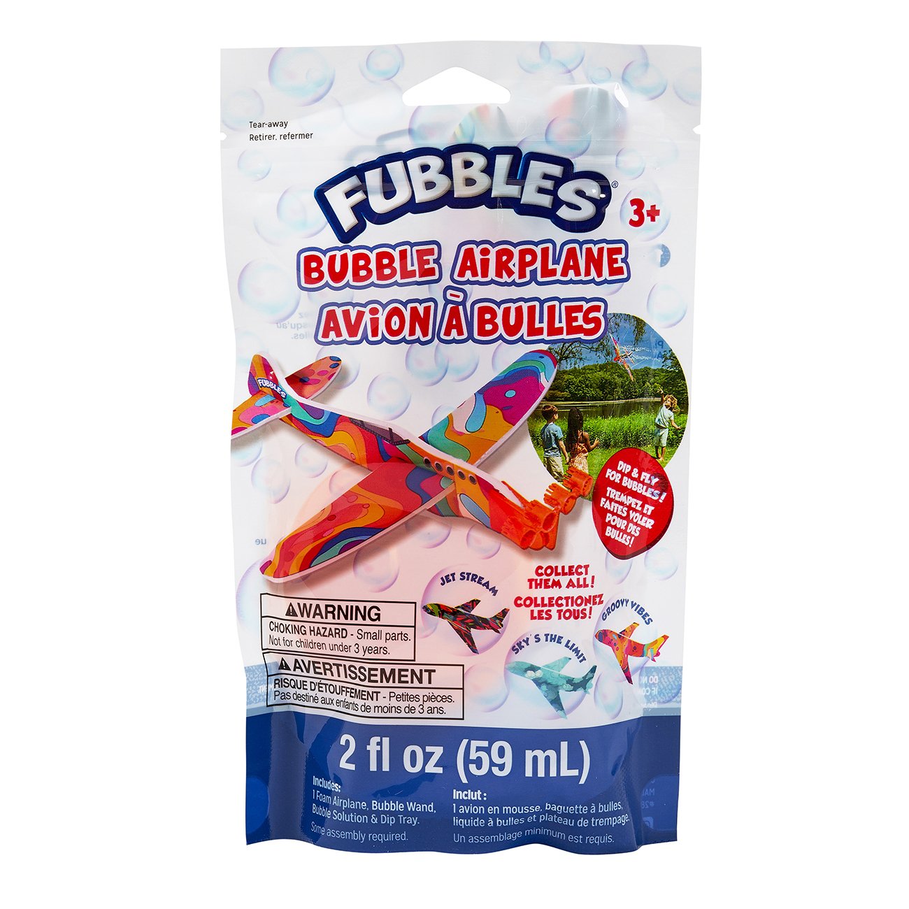 Fubbles Bubble Airplane Set - Shop Bubbles at H-E-B