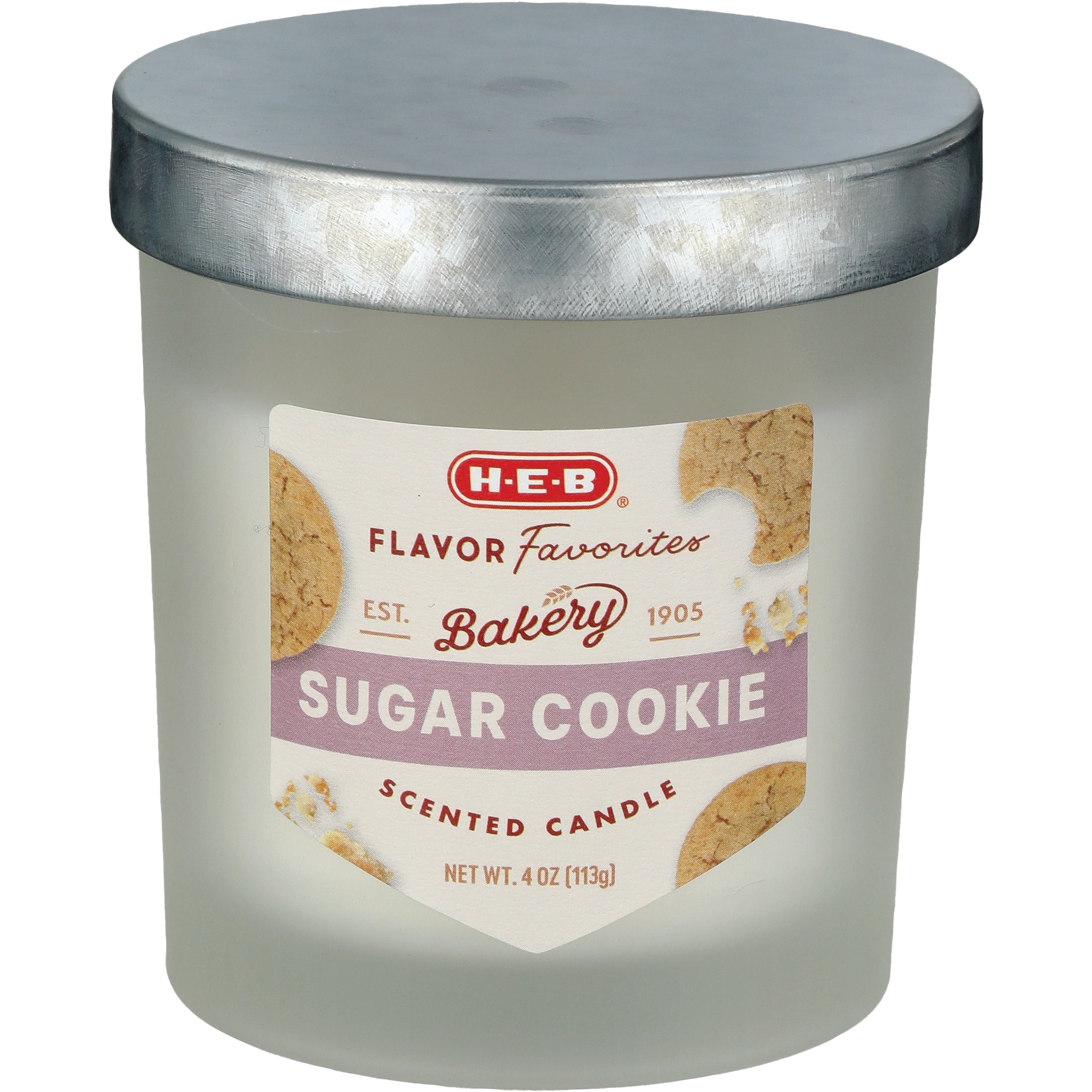 H-E-B Flavor Favorites Sugar Cookie Scented Candle - Shop Candles at H-E-B