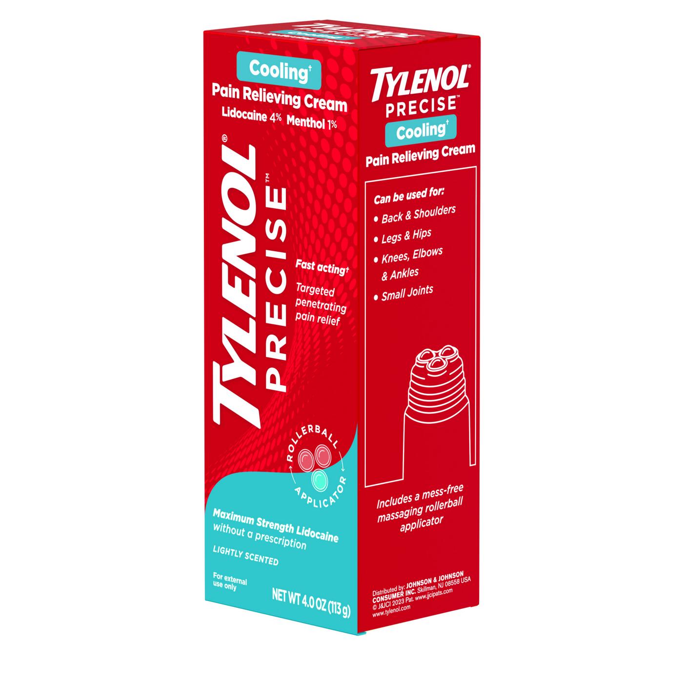 Tylenol Precise Cooling Pain Relieving Cream - Shop Muscle & joint pain ...