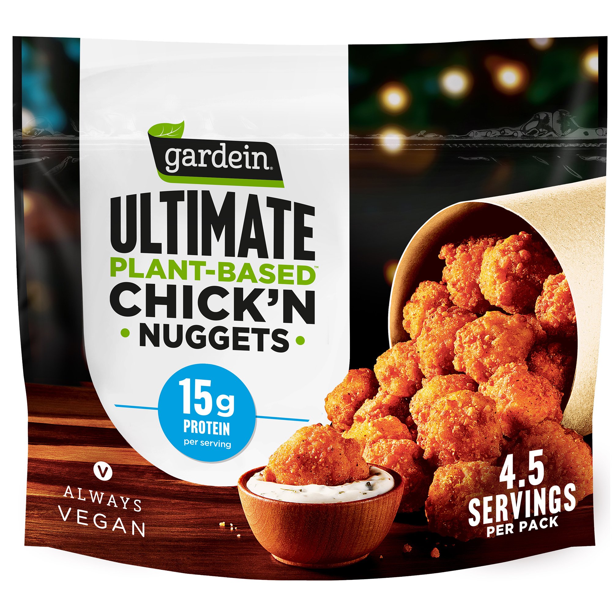Gardein Ultimate Plant Based Chick'n Nuggets - Shop Meat alternatives ...