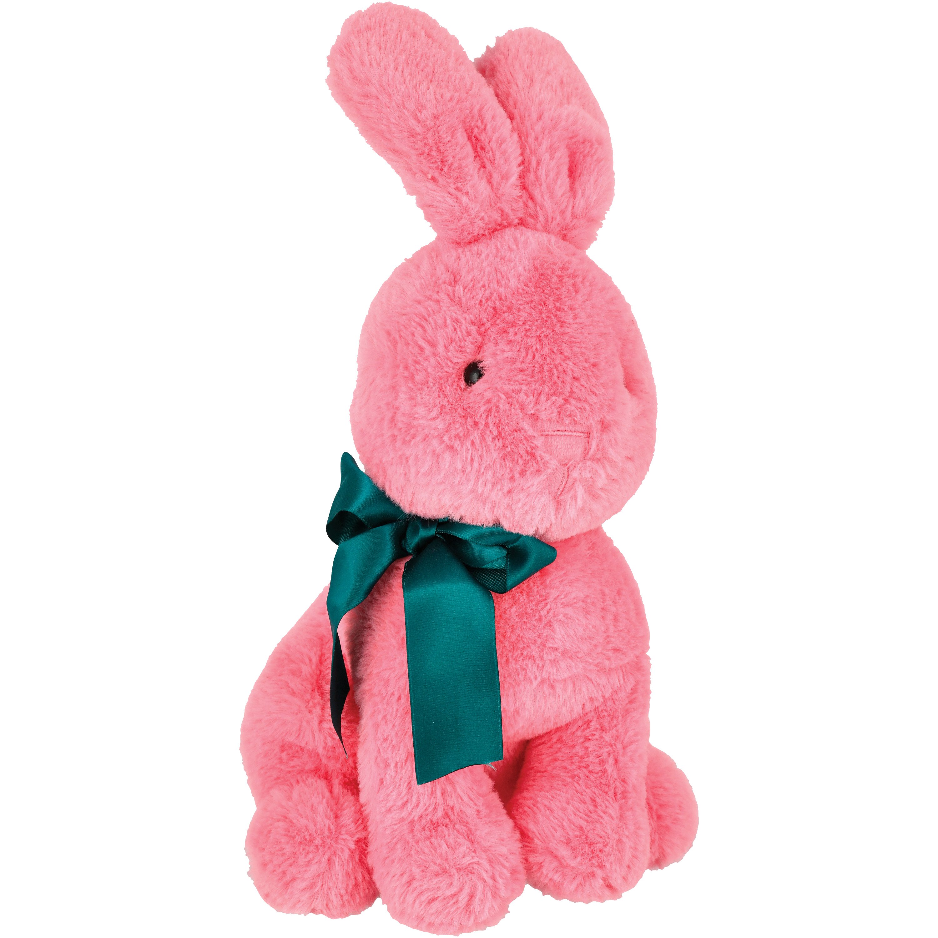 Destination Holiday Easter Bunny Doll with Ribbon – Pink - Shop Plush ...