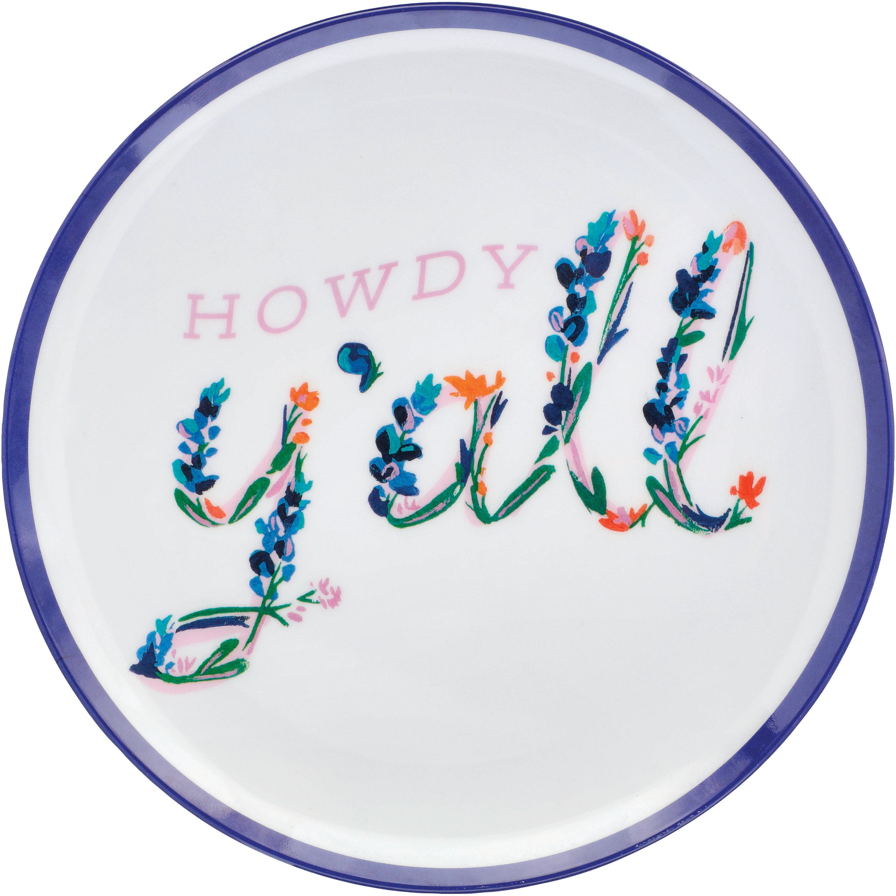 Destination Holiday Howdy Y'all Salad Plate - Shop Plates at H-E-B