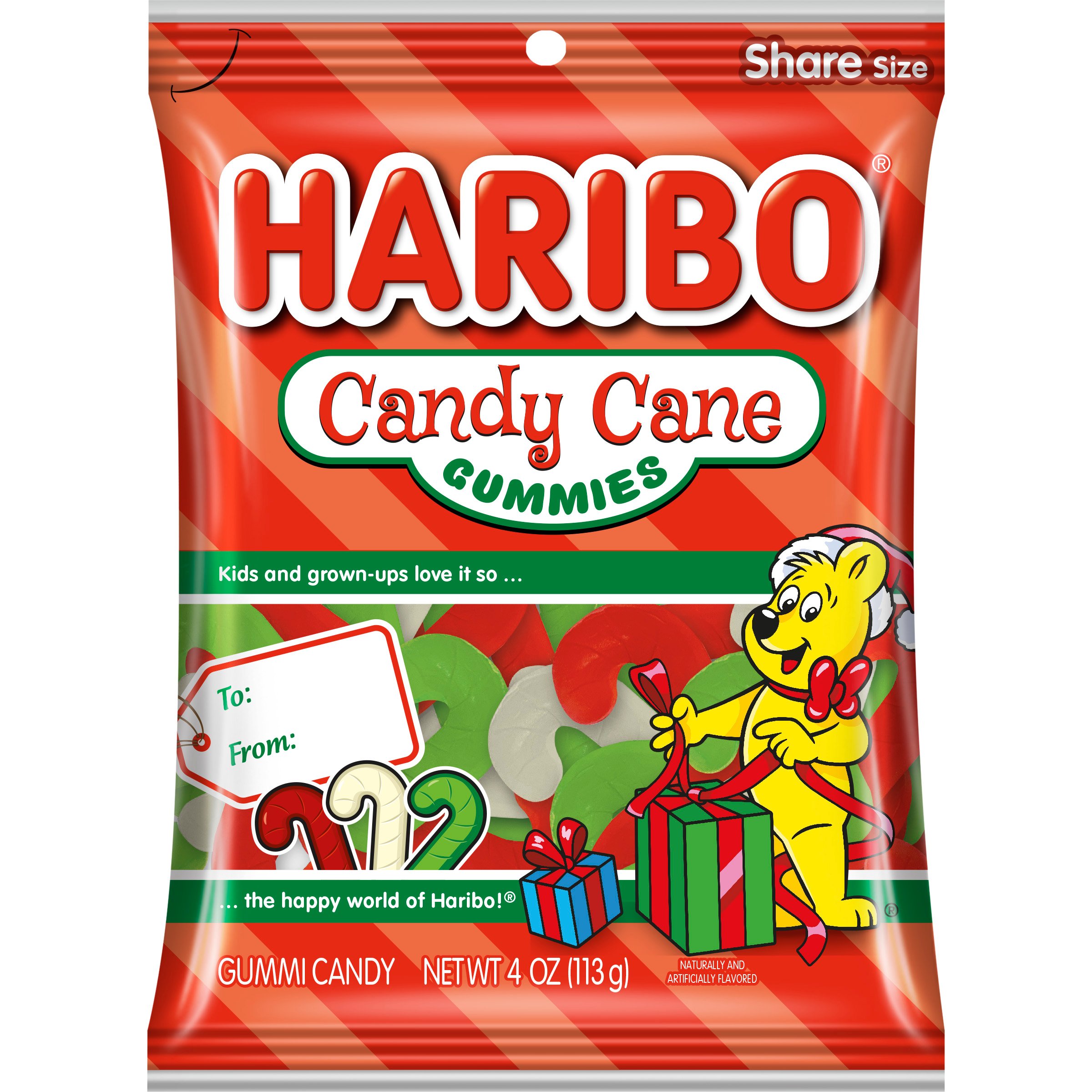 Haribo Candy Cane Gummies Candy - Shop Candy at H-E-B