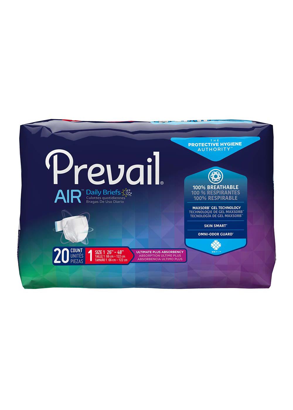 Prevail Air Daily Briefs - Size 1 - Shop Incontinence at H-E-B