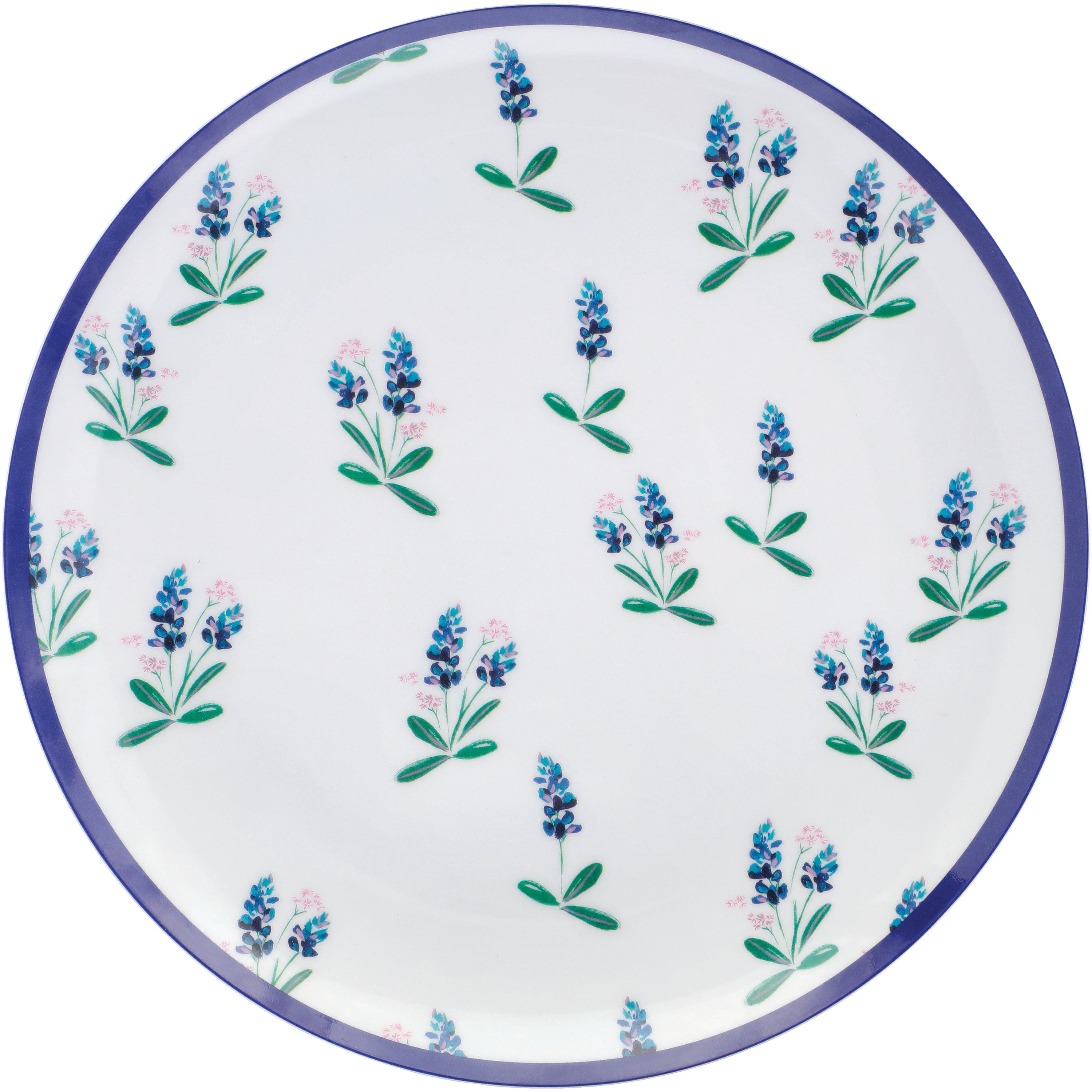 Destination Holiday Round Bluebonnet Dinner Plate - Shop Plates at H-E-B