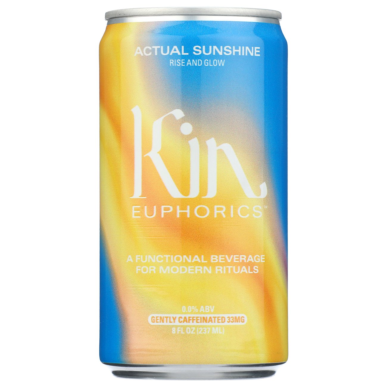 Kin Euphorics Actual Sunshine Caffeinated Beverage, 8 oz | Central ...