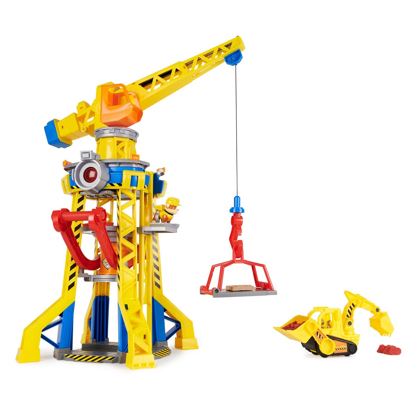 Spin Master Paw Patrol Rubble & Crew Bark Yard Crane Tower - Shop ...