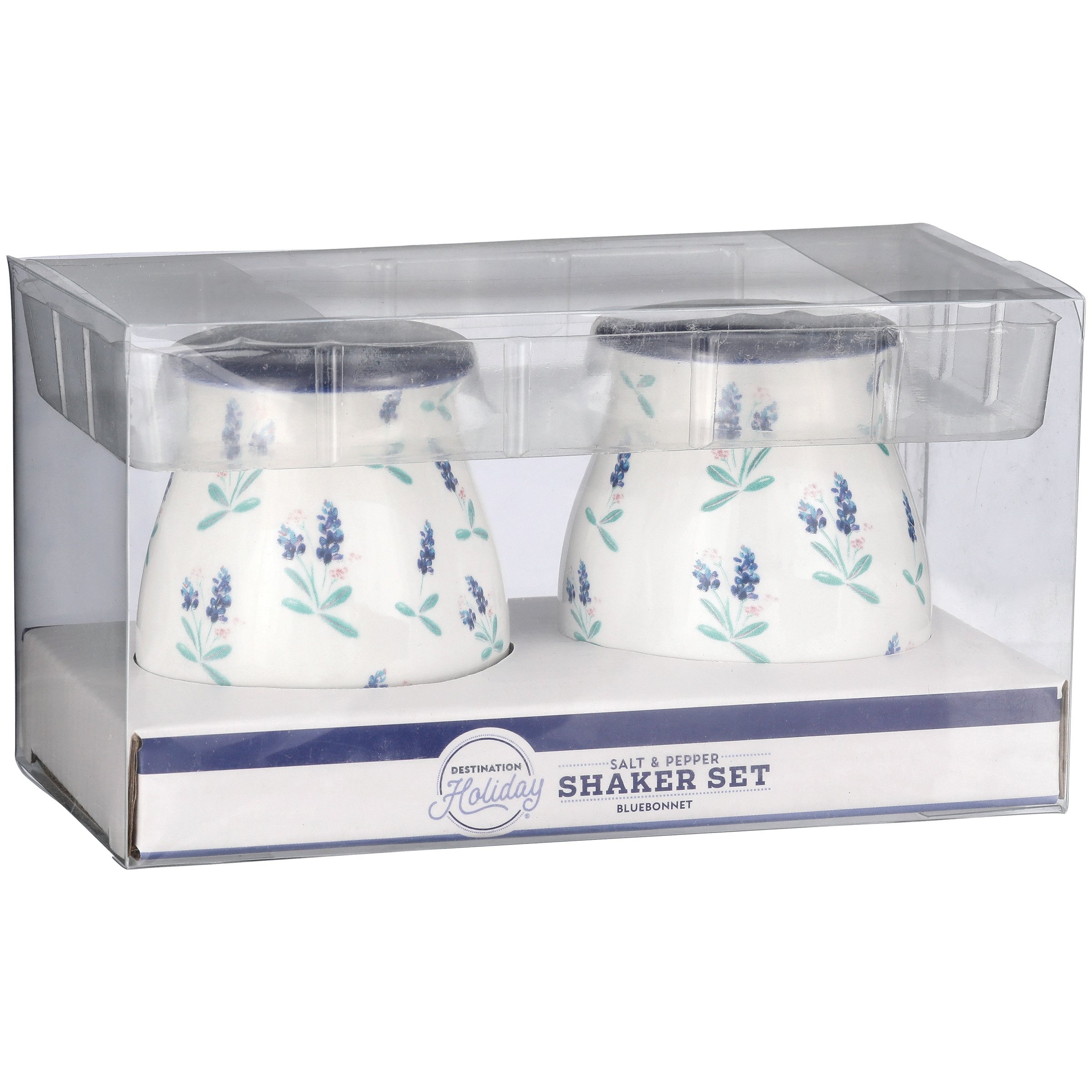 Destination Holiday Bluebonnet Salt & Pepper Shakers - Shop Serving ...