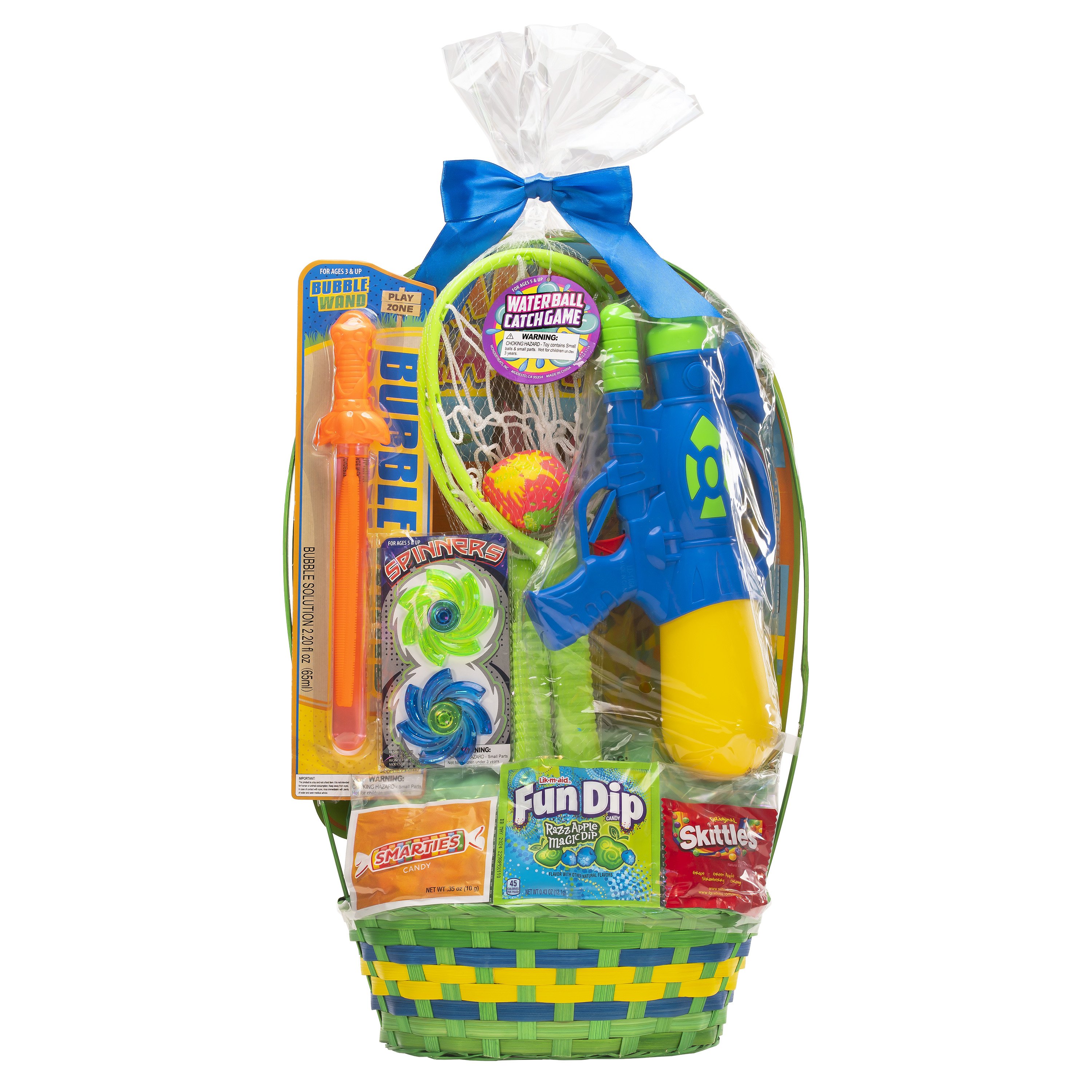 Wondertreats Water Blaster & Catch Game Easter Gift Basket - Shop Gift ...