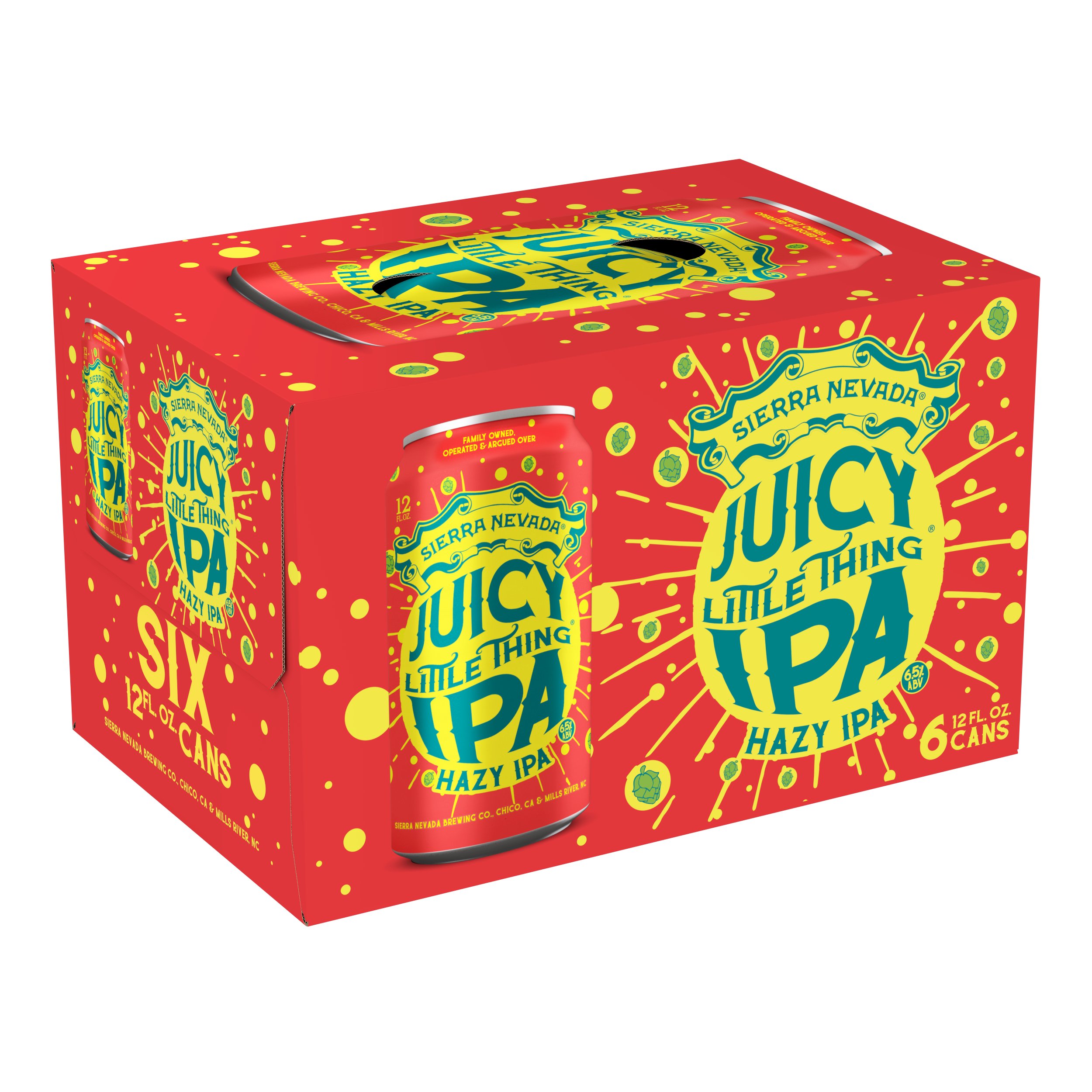 Sierra Nevada Juicy Little Thing Hazy IPA Craft Beer 6 pk Cans - Shop ...