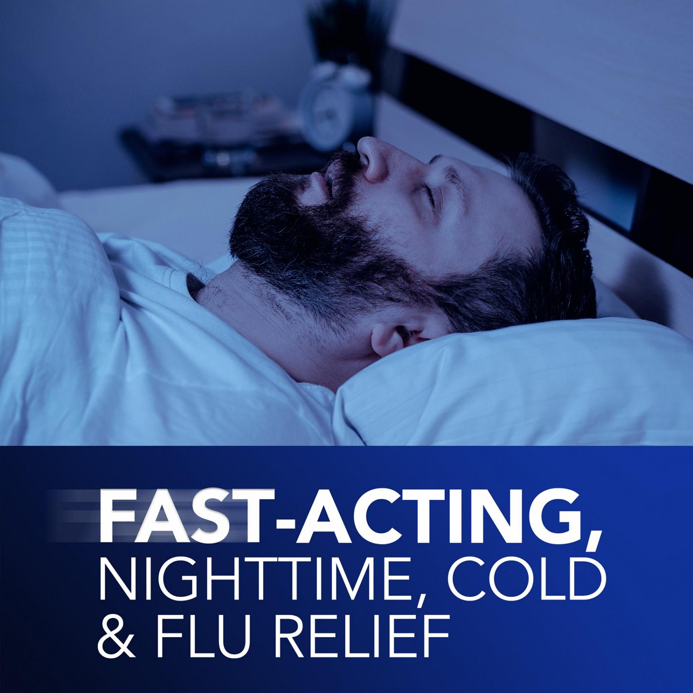 Vicks NyQuil Cold &Flu Liquicaps - Shop Cough, cold & flu at H-E-B