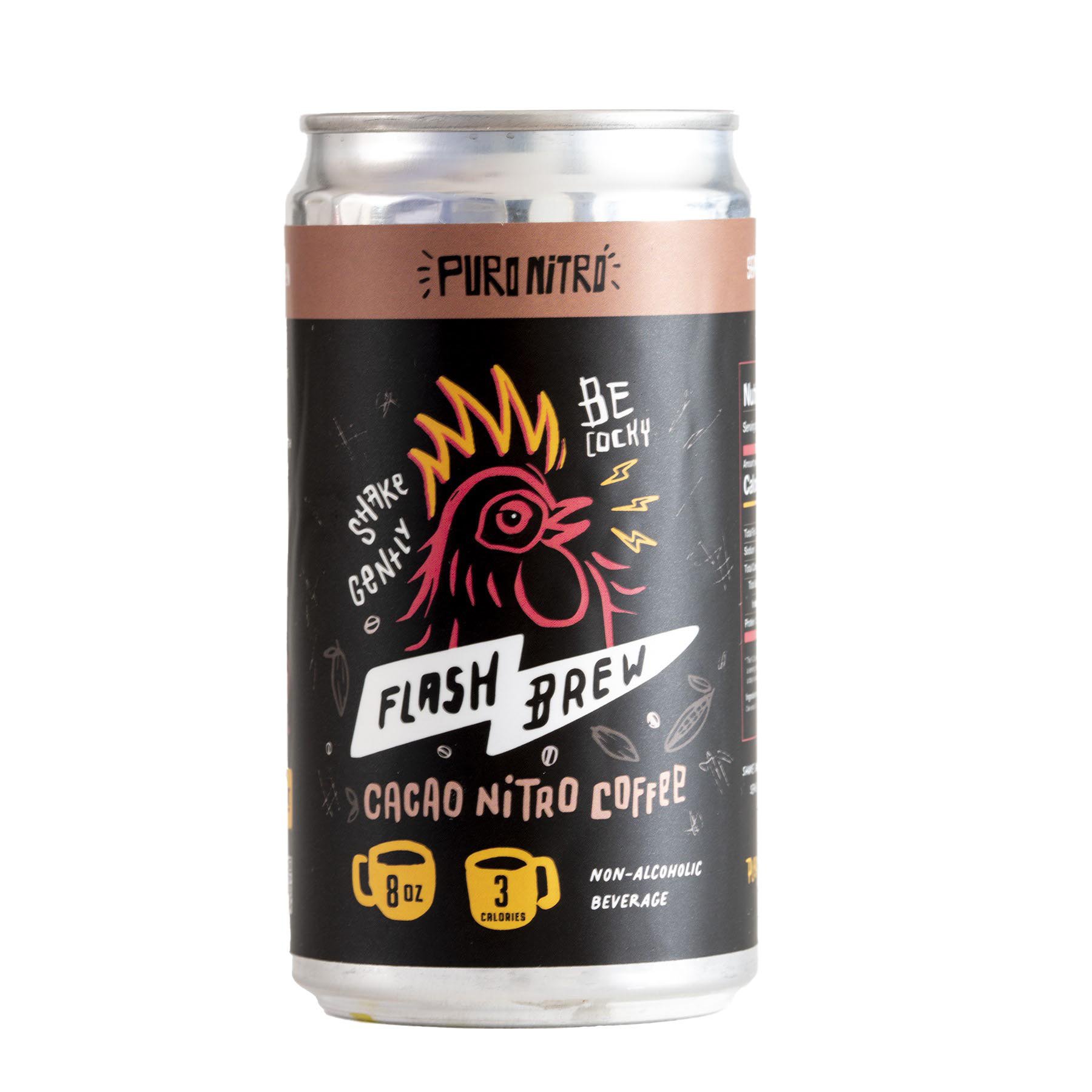 Puro Nitro Flash Brew Cacao Nitro Coffee - Shop Coffee at H-E-B