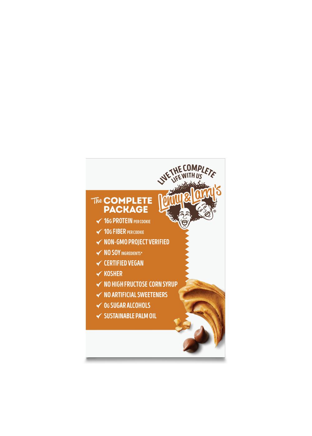 Lenny & Larry's The Complete Cookie Multipack - 16g Protein Peanut ...