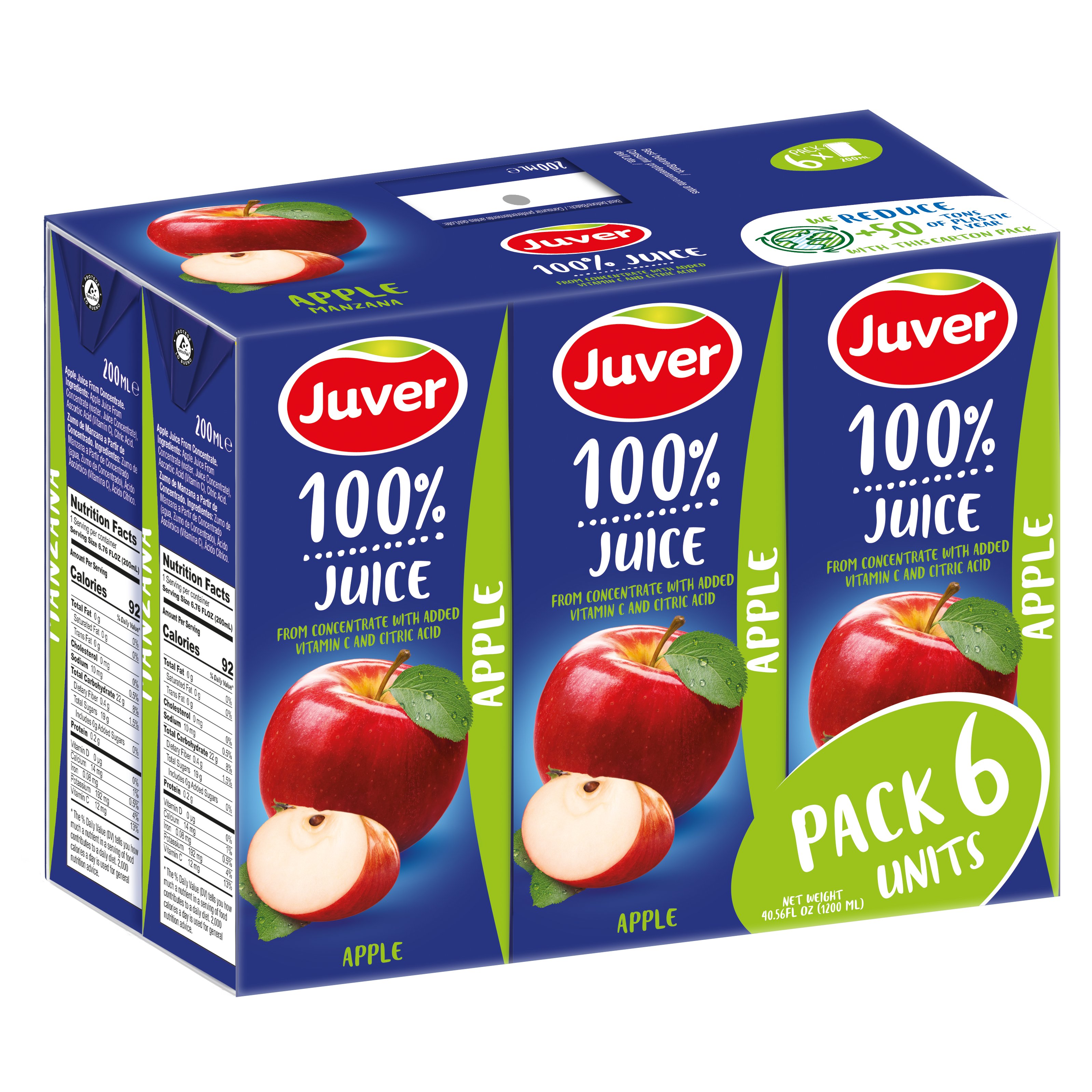Juver 100 Apple Juice Shop Juice At H E B