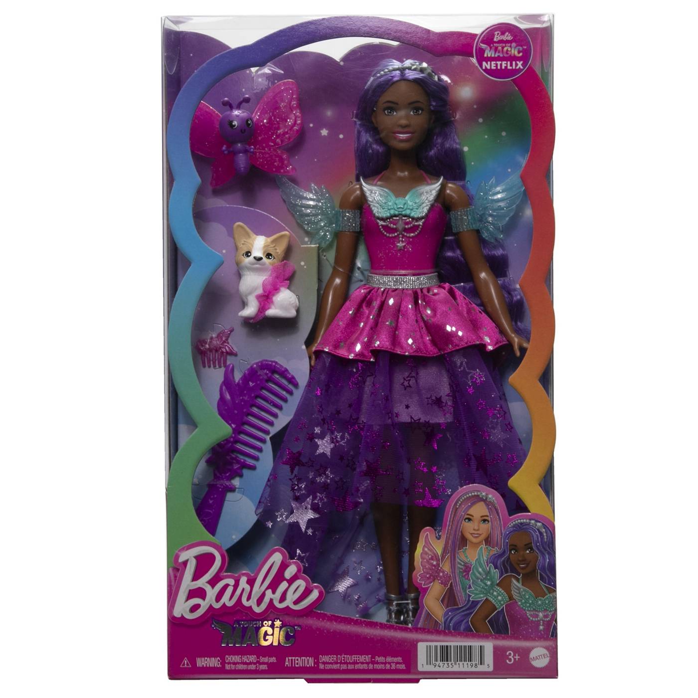 Barbie A Touch of Magic Brooklyn Fashion Doll - Shop Action figures ...