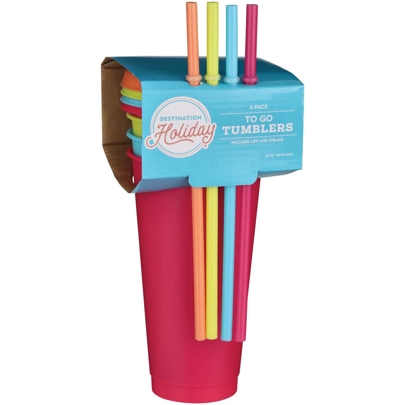Destination Holiday Cup With Lid and Straw - 25 oz. - Shop Cups ...