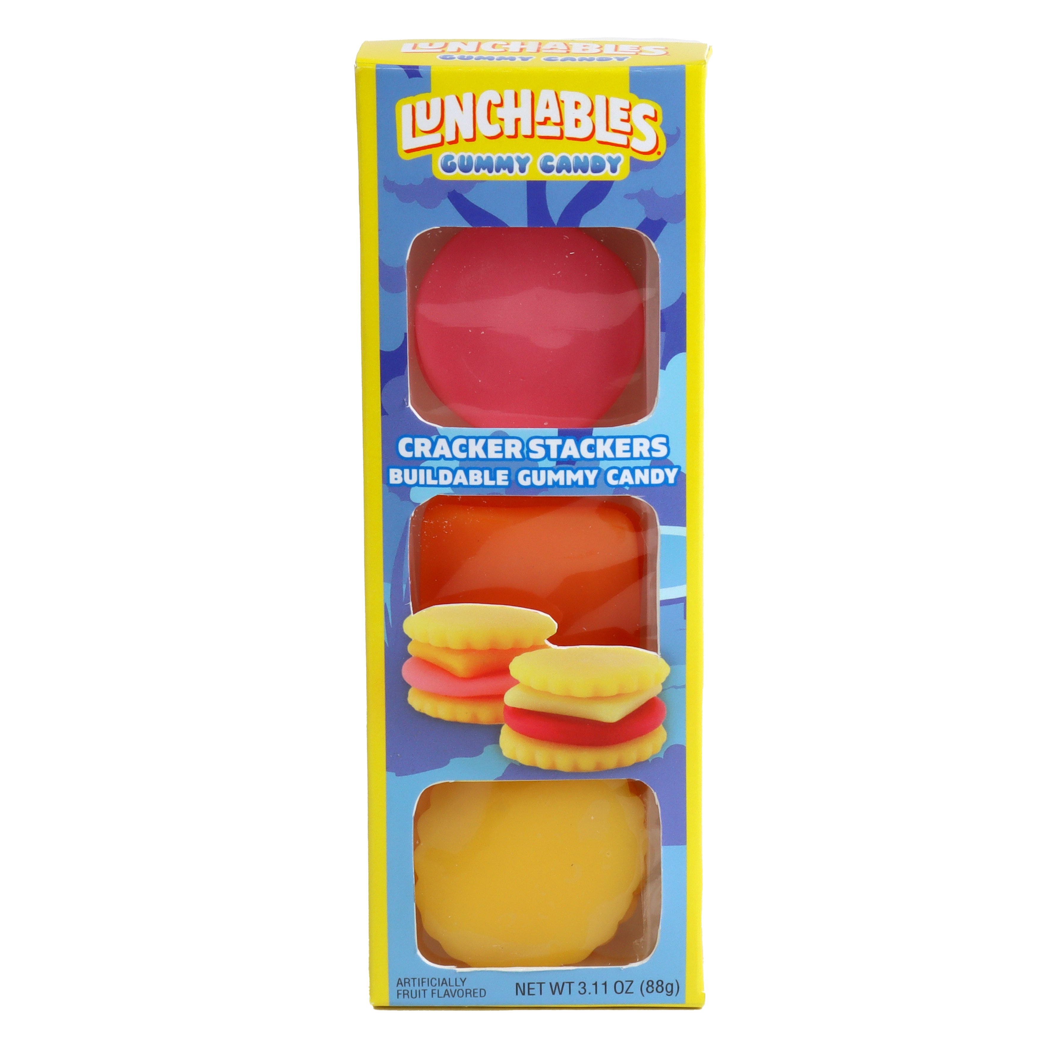 Frankford Lunchables Cracker Stackers Buildable Gummy Candy - Shop ...