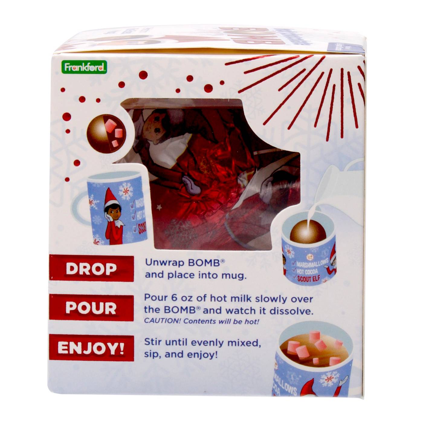 Frankford Elf on the Shelf Hot Chocolate Bomb - Shop Candy at H-E-B Frankford Elf on the Shelf Hot Chocolate Bomb - Shop Candy at H-E-B