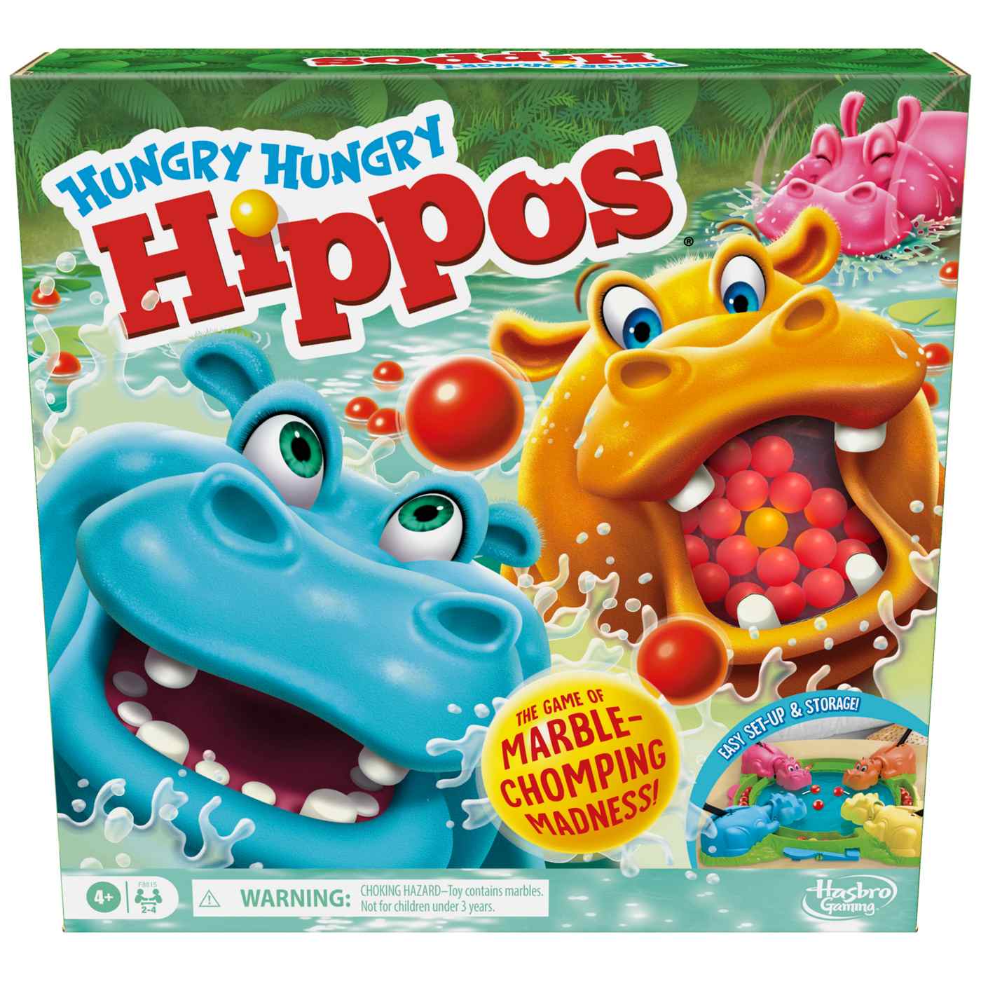 Hungry Hungry Hippos Game - Shop Games at H-E-B