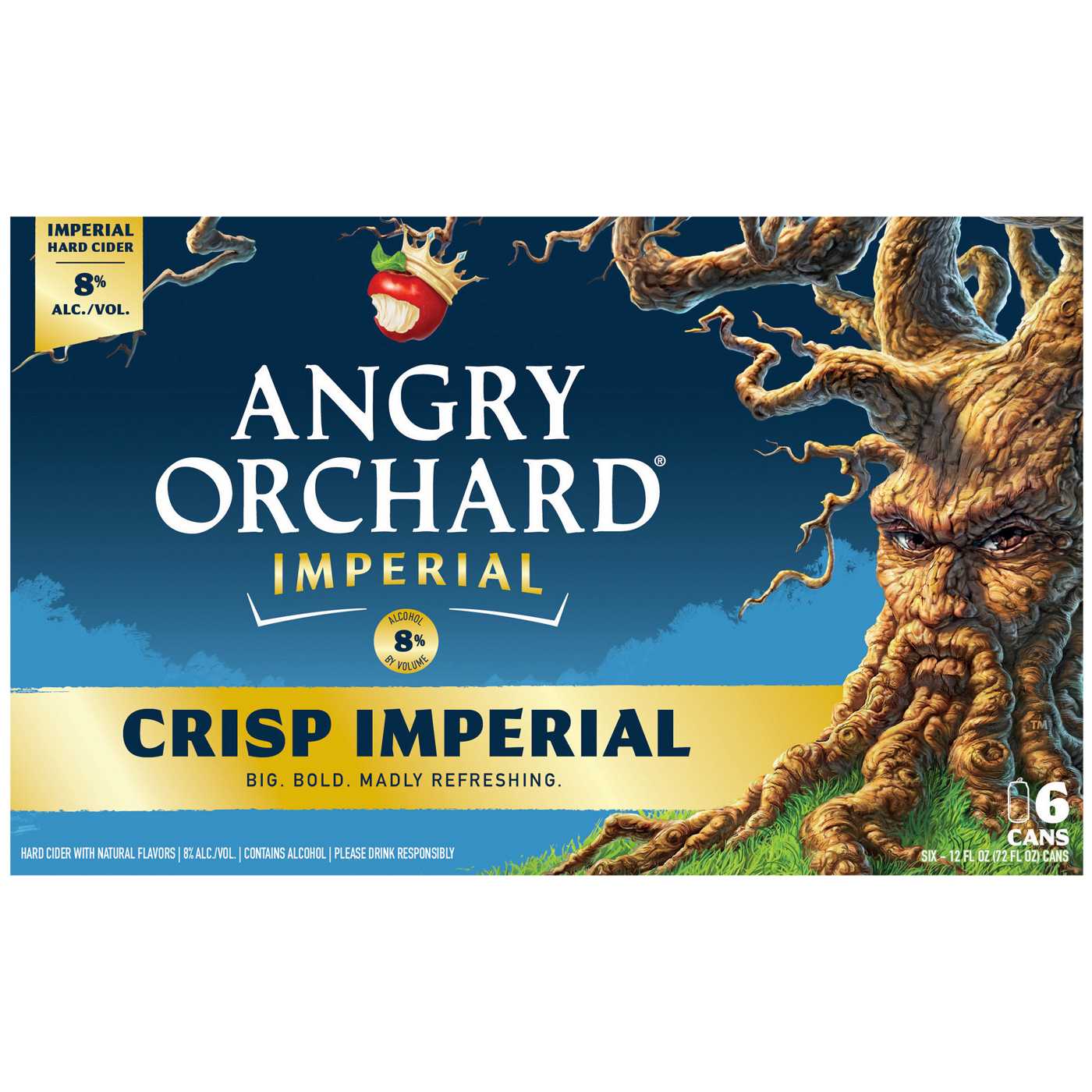 Angry Orchard Crisp Imperial Hard Cider 6 pk Bottles - Shop Hard cider ...