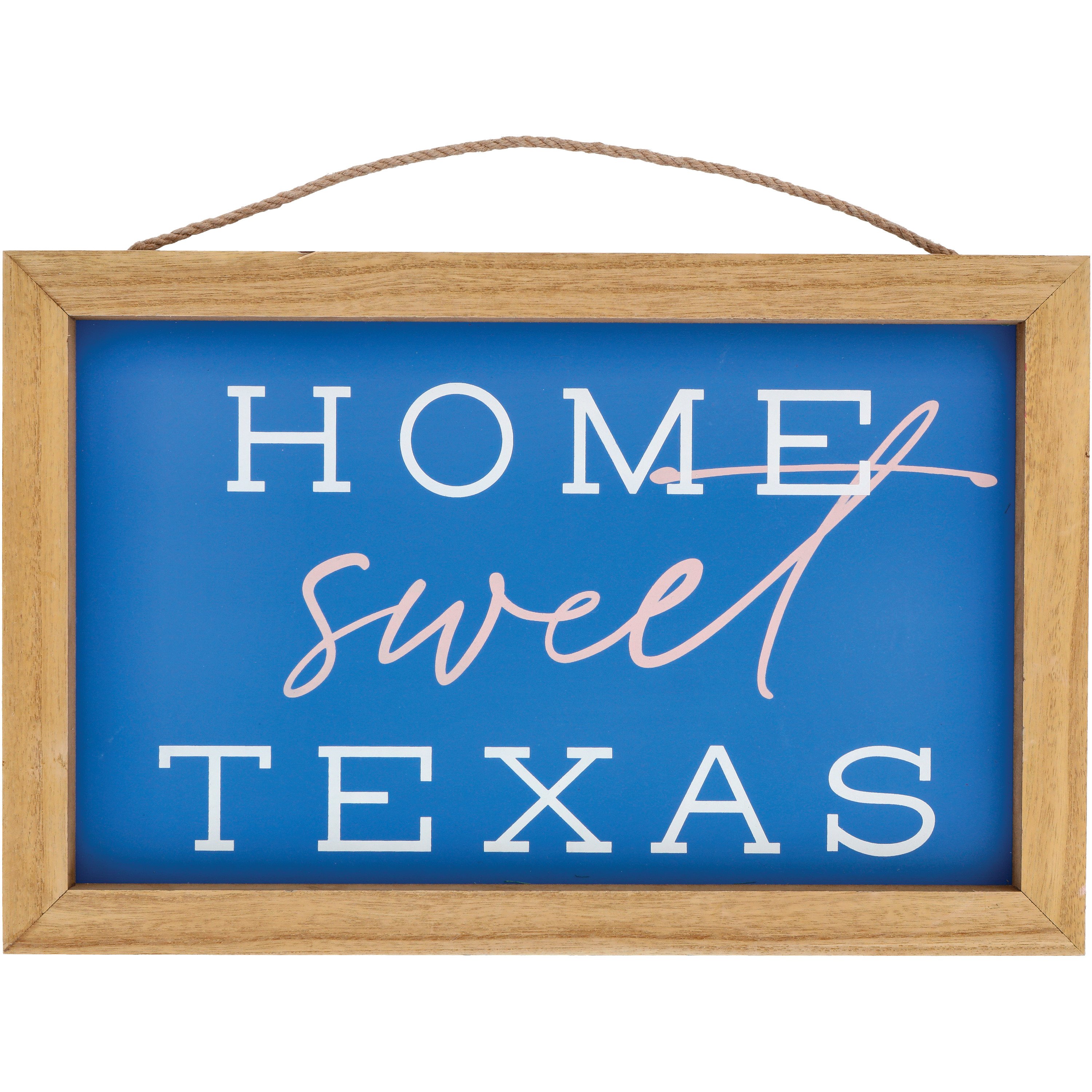 Destination Holiday Home Sweet Texas Wall Hanger - Shop Seasonal decor ...