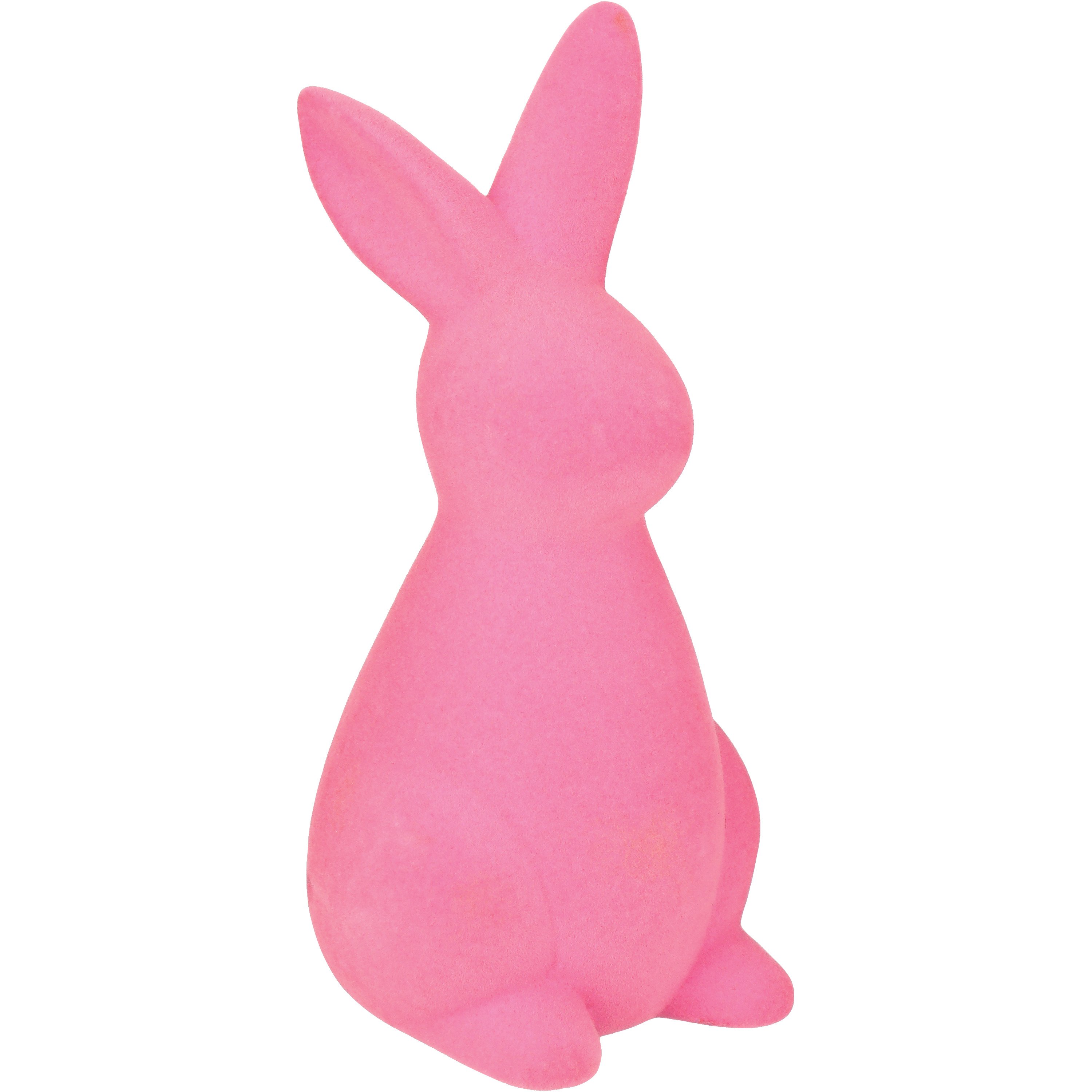 Destination Holiday Flocked Easter Bunny – Pink - Shop Seasonal decor ...