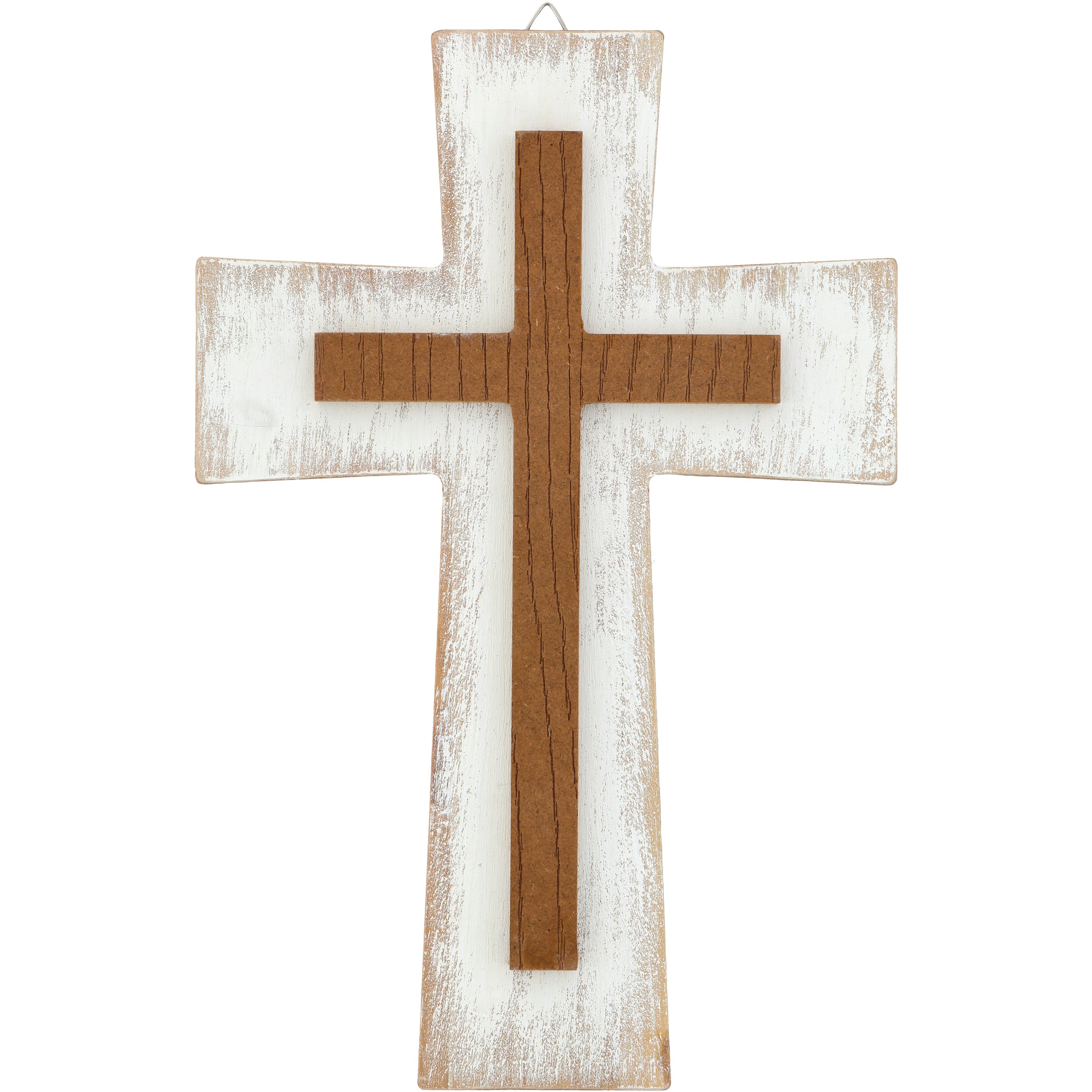 Destination Holiday Wooden Easter Wall Cross - White - Shop Seasonal ...