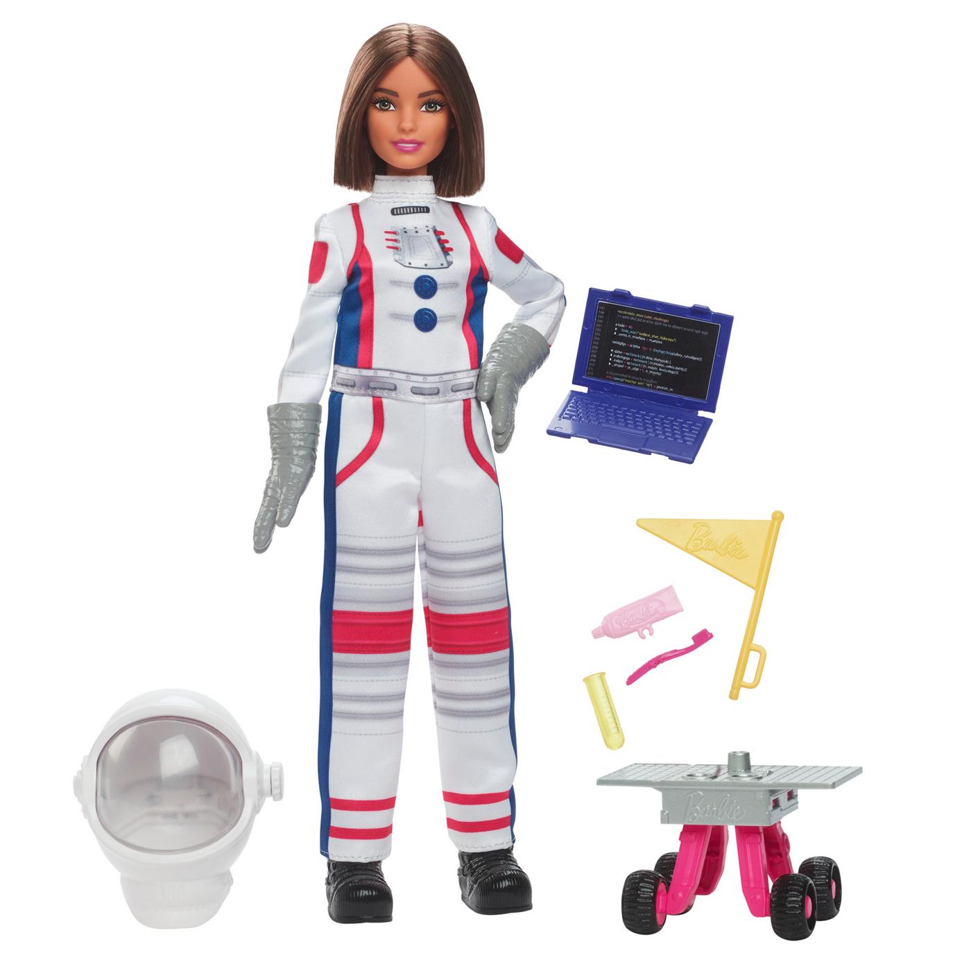 Barbie 65th Anniversary Careers Astronaut Doll Playset - Shop Action ...