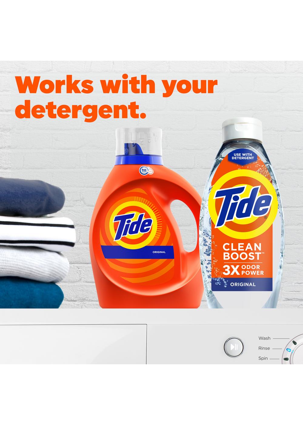 Tide Clean Boost Rinse Laundry Odor Remover, 70 Loads - Original - Shop ...