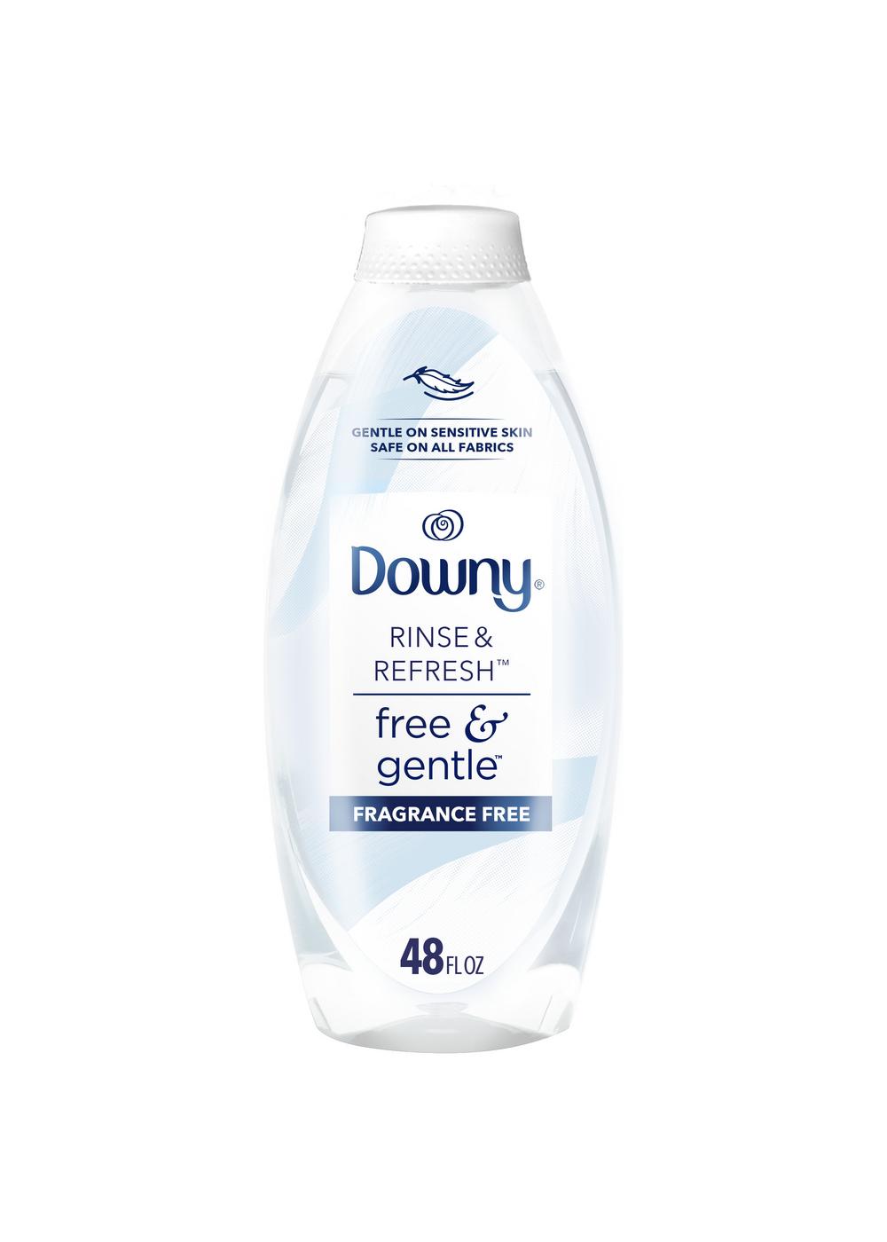 Downy Rinse & Refresh Laundry Odor Remover, 70 Loads - Free & Gentle ...