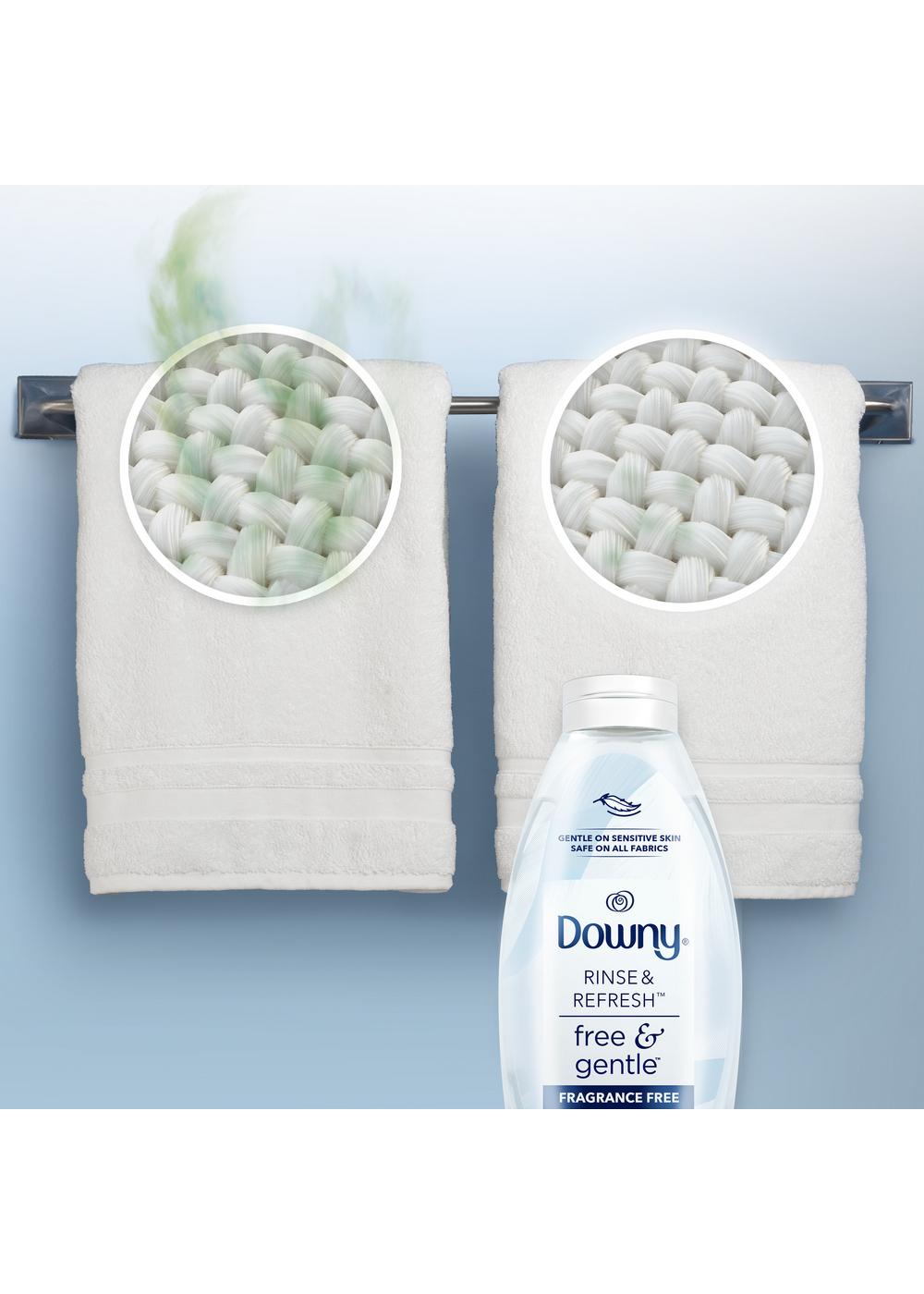 Downy Rinse & Refresh Laundry Odor Remover, 70 Loads - Free & Gentle ...