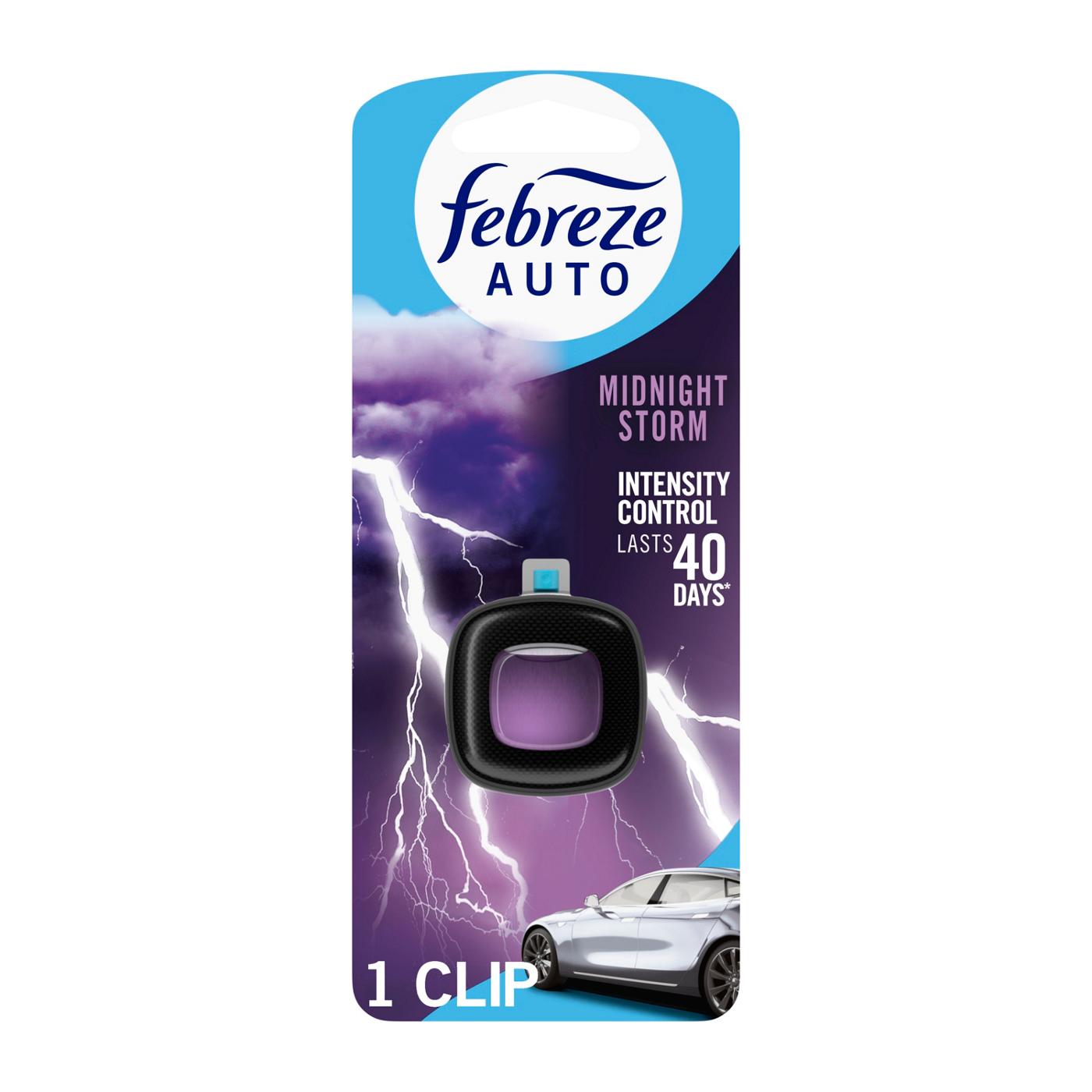 Febreze Auto Air Freshener - Midnight Storm - Shop Car accessories at H-E-B