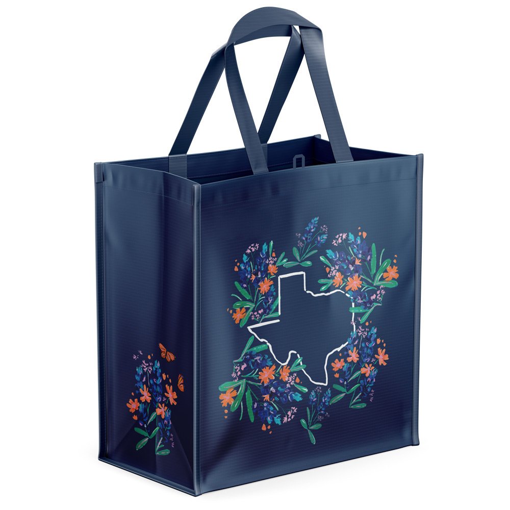 Destination Holiday Texas Bluebonnet Reusable Bag - Shop Reusable ...