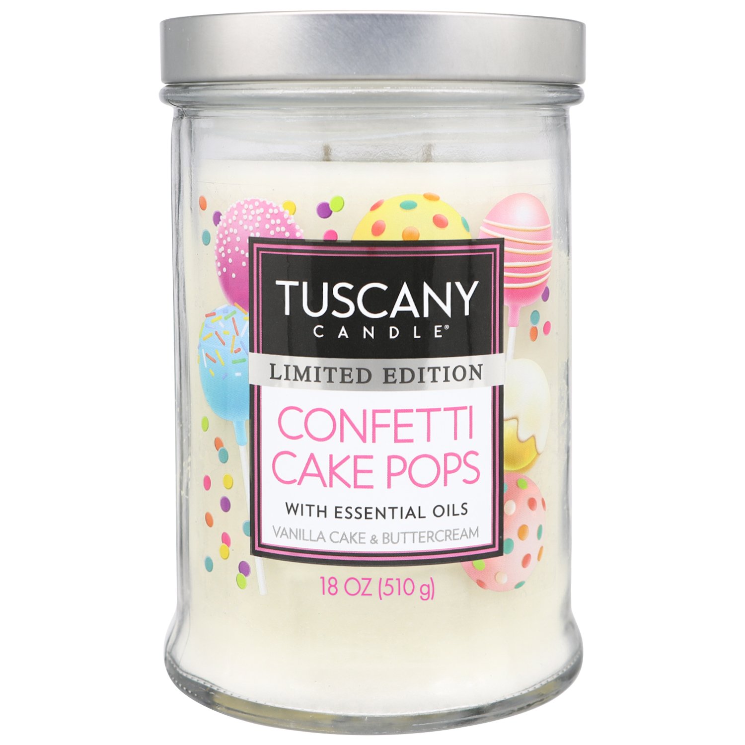 Tuscany Candle Confetti Cake Pops Scented Candle - Shop Scented oils ...
