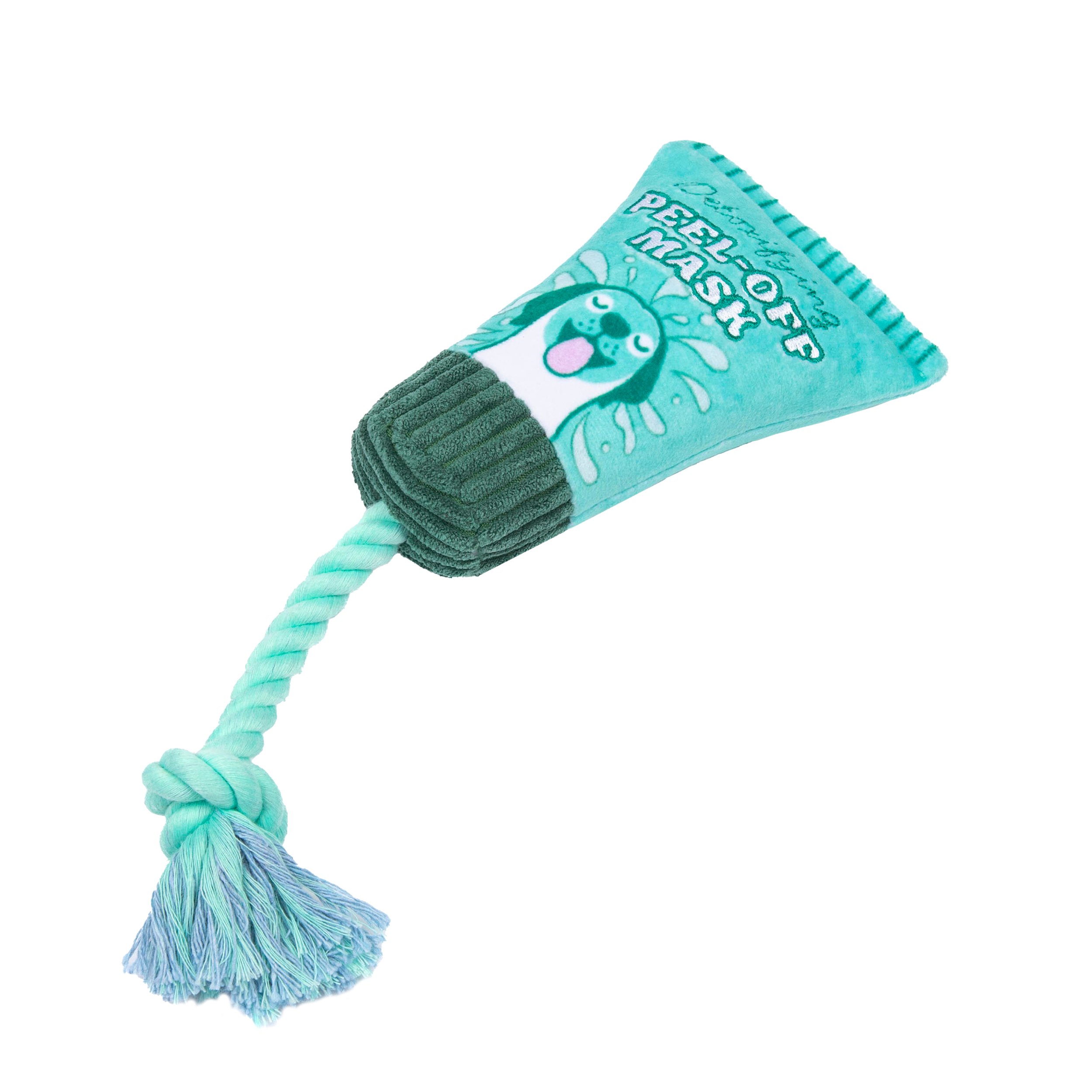 Woof & Whiskers Dog Toy - Face Mask Bottle - Shop Plush toys at H-E-B