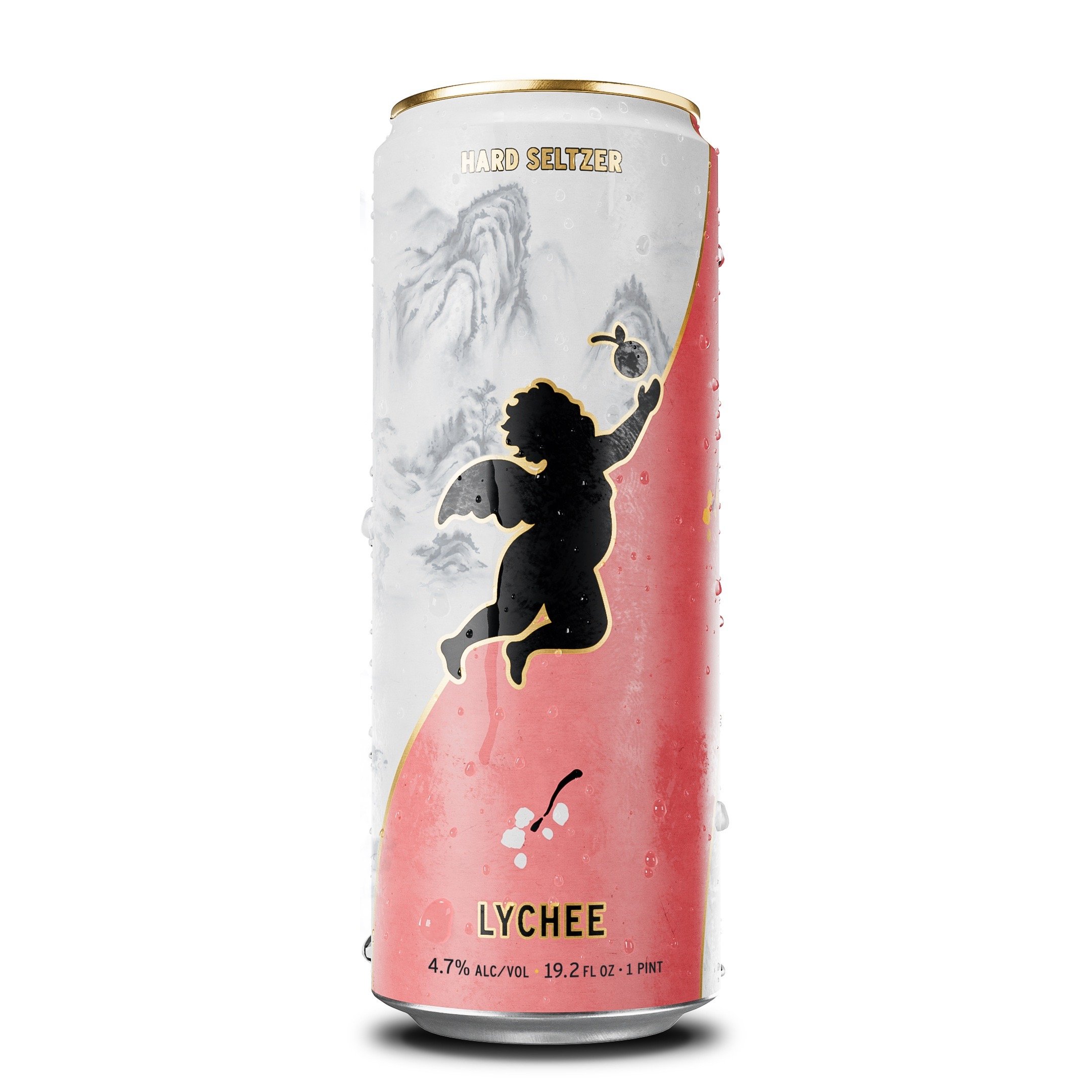 Nectar Hard Seltzer Lychee Tallboy Can Single - Shop Malt beverages ...