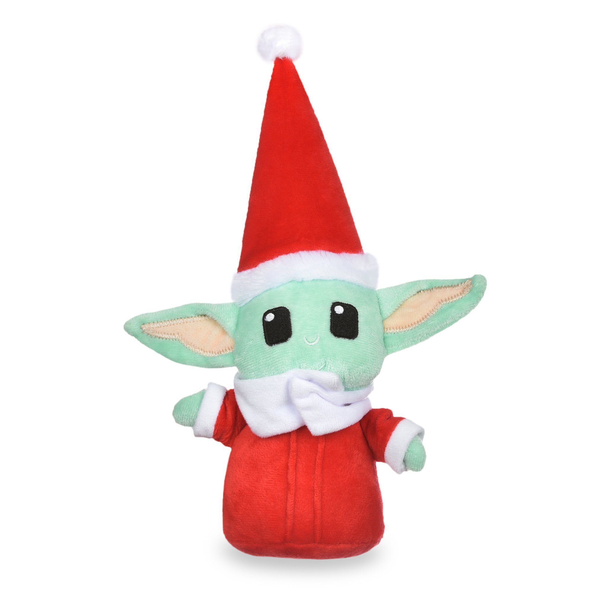 Star Wars Grogu Santa Plush Dog Toy - Shop Plush toys at H-E-B