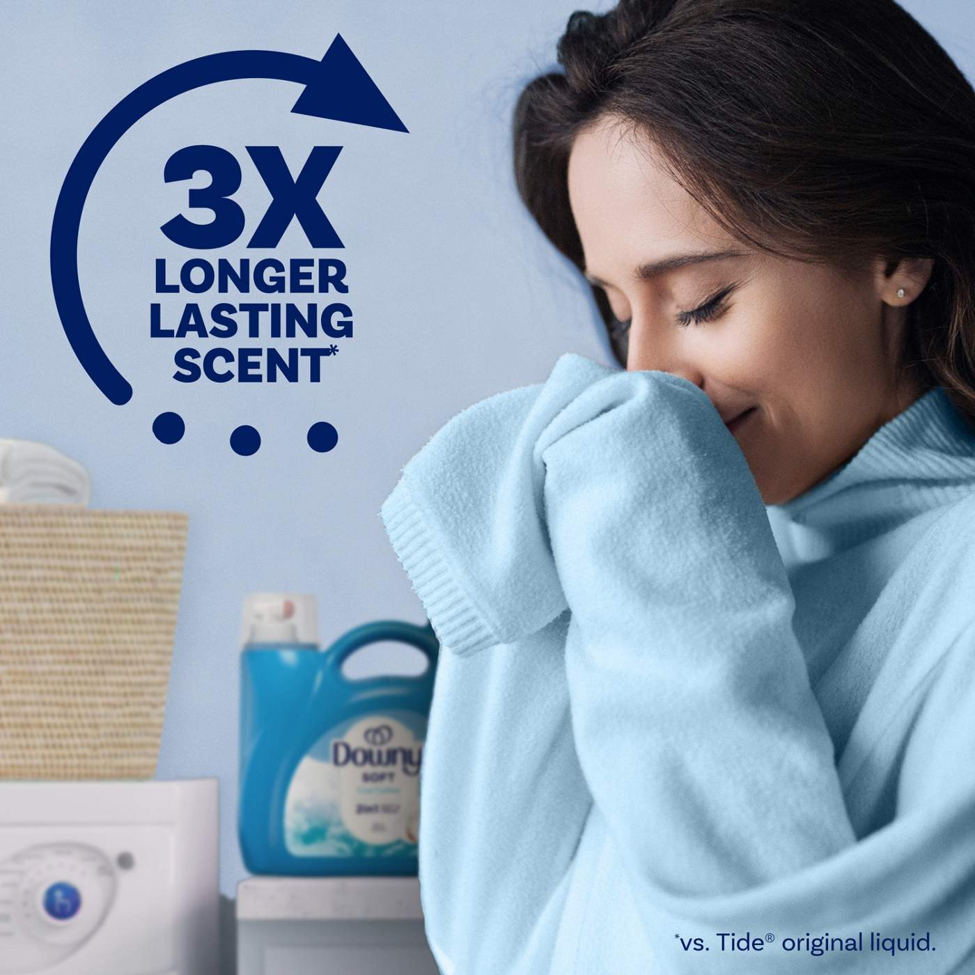 Downy Soft, 2 in 1 Soft &Fresh Liquid Fabric Softener, 190 Loads, Cool ...