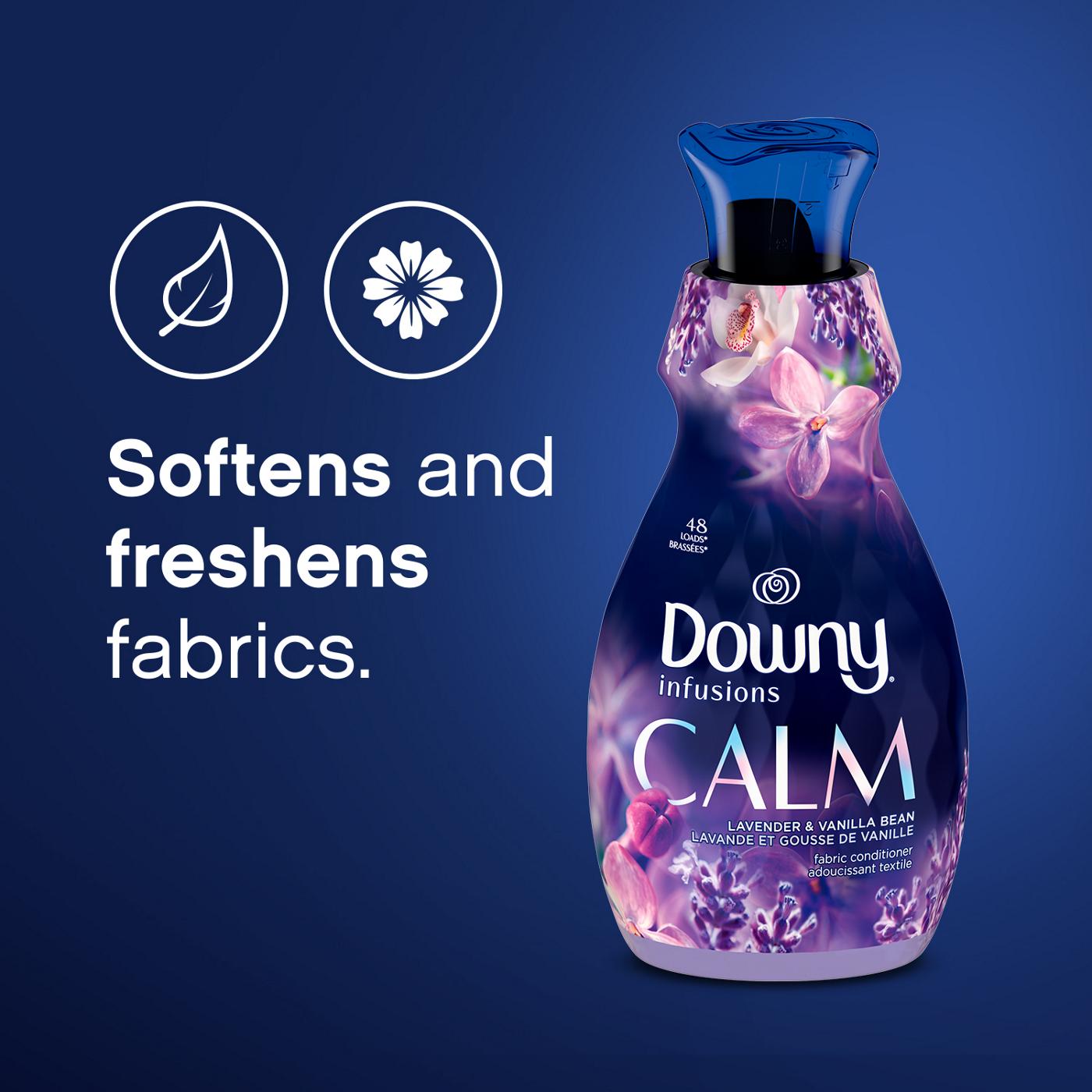Downy Infusions Calm Liquid Fabric Conditioner, 150 Loads - Lavender ...
