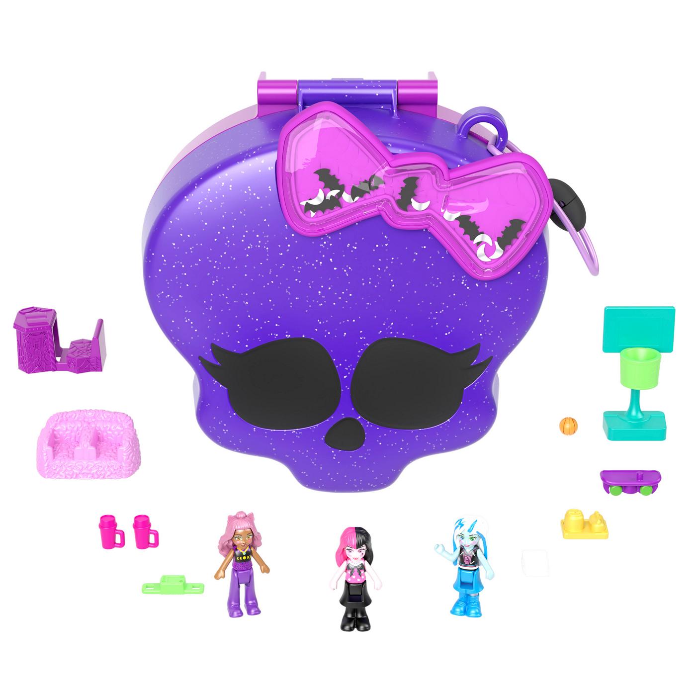 Polly Pocket Monster High Compact Playset - Shop Action figures & dolls ...