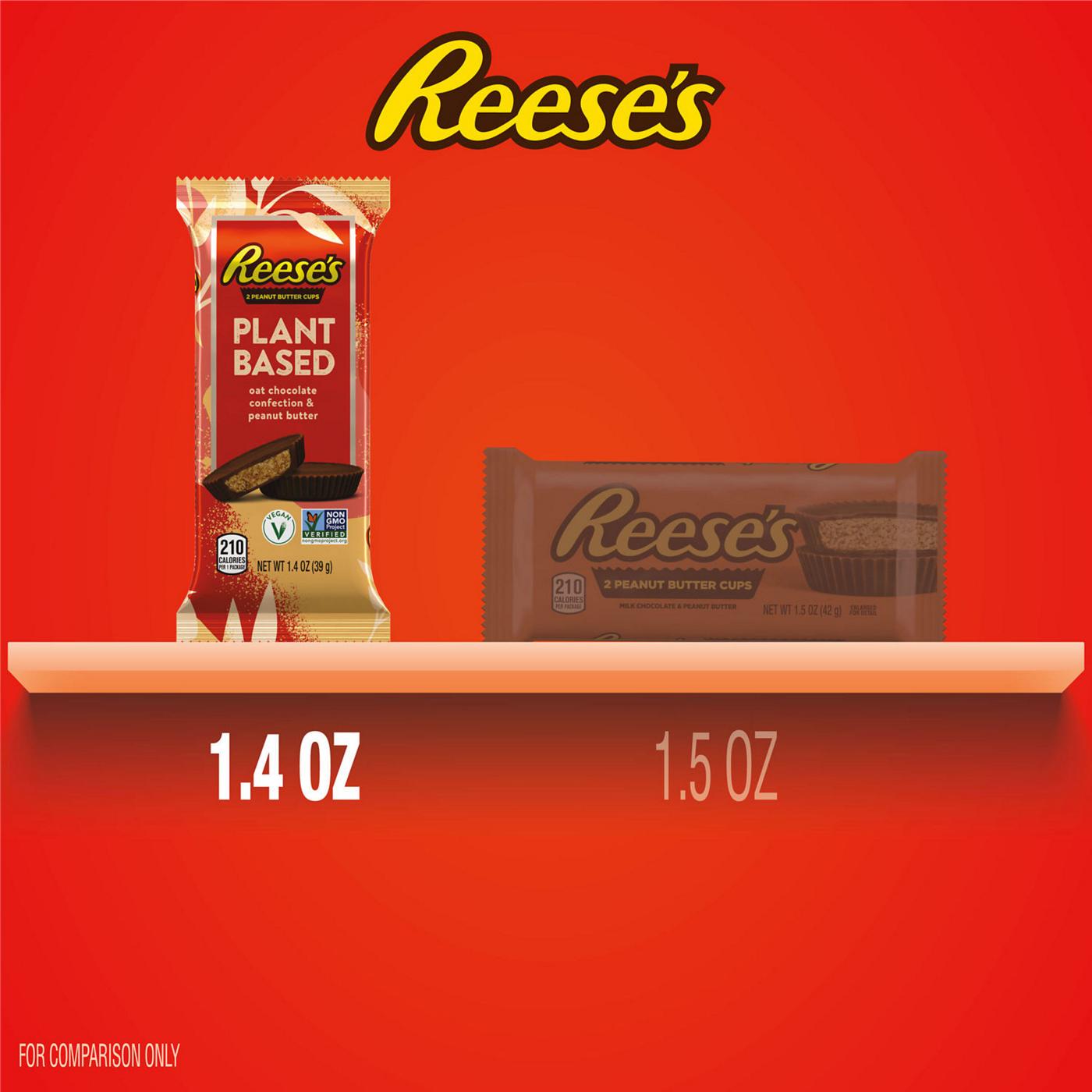 Reese's Plant Based Oat Chocolate Confection & Peanut Butter Cups ...