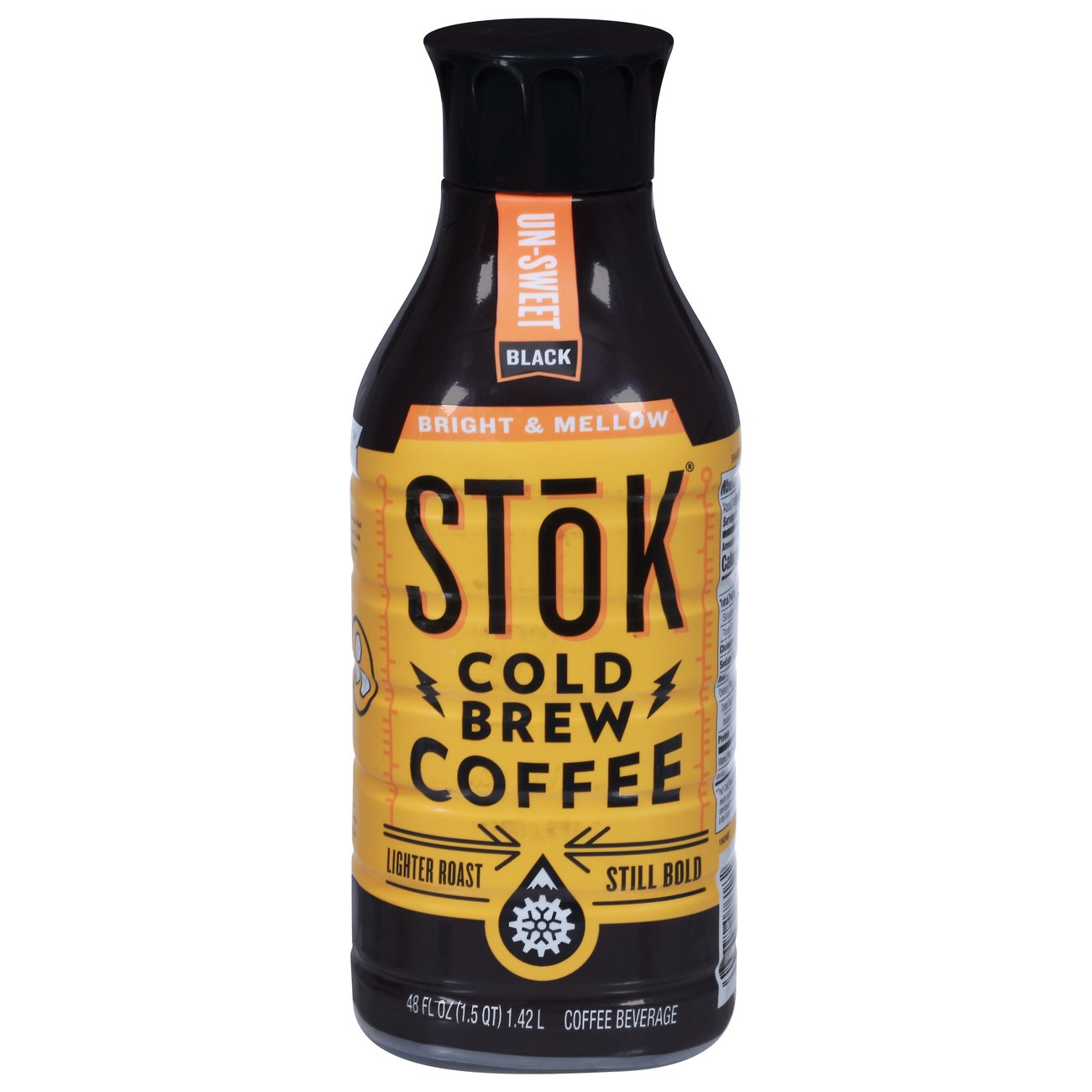 SToK Unsweet Bright & Mellow Black Cold Brew Coffee - Shop Coffee at H-E-B