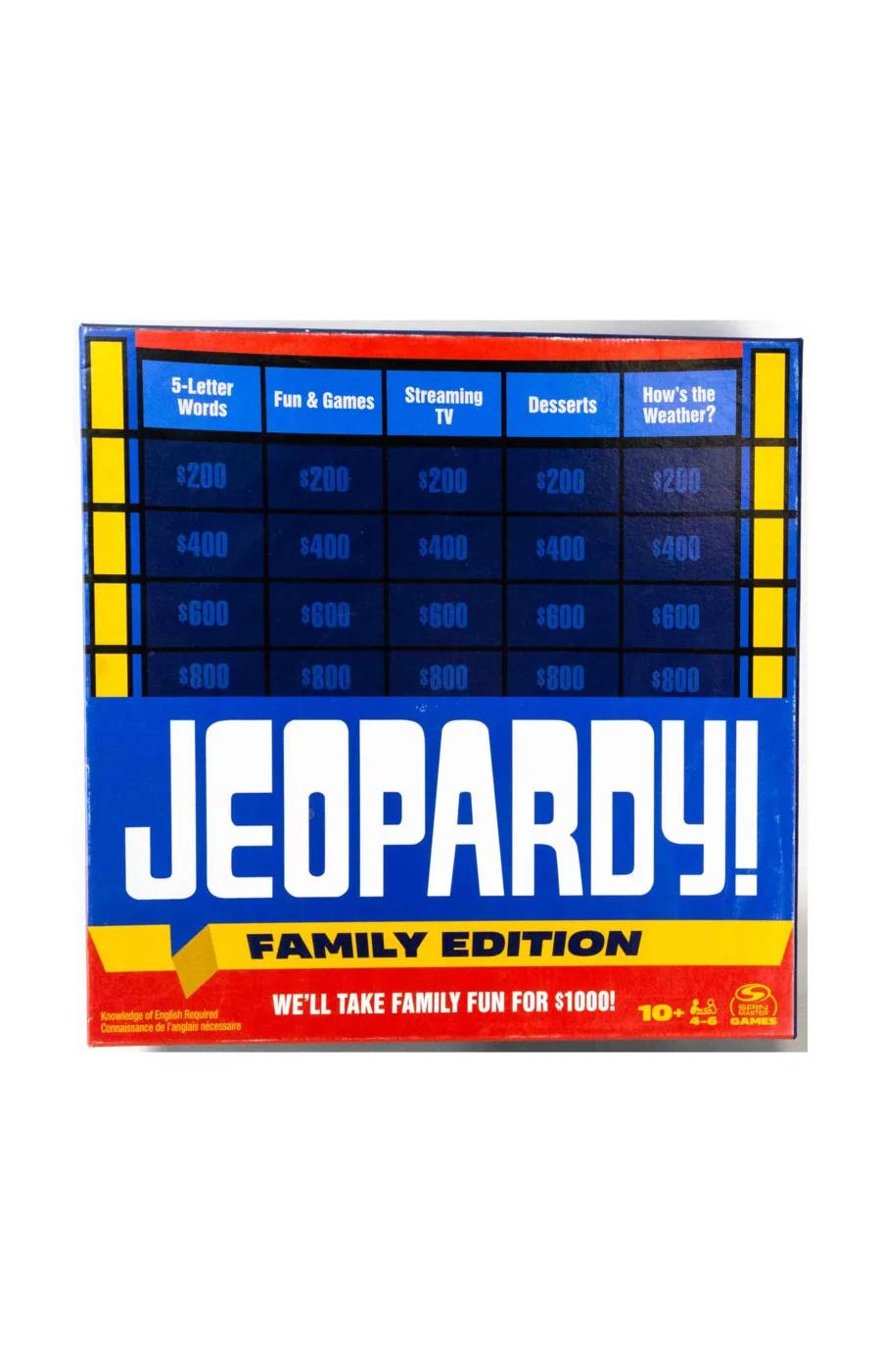Jeopardy! Family Edition Board Game - Shop Games at H-E-B