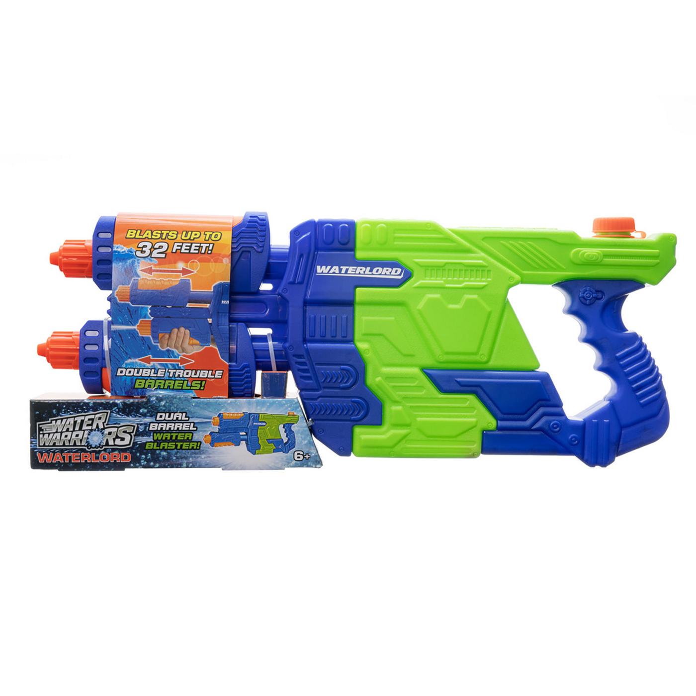 Water Warriors Waterlord Dual Barrel Water Blaster - Shop Blasters at H-E-B