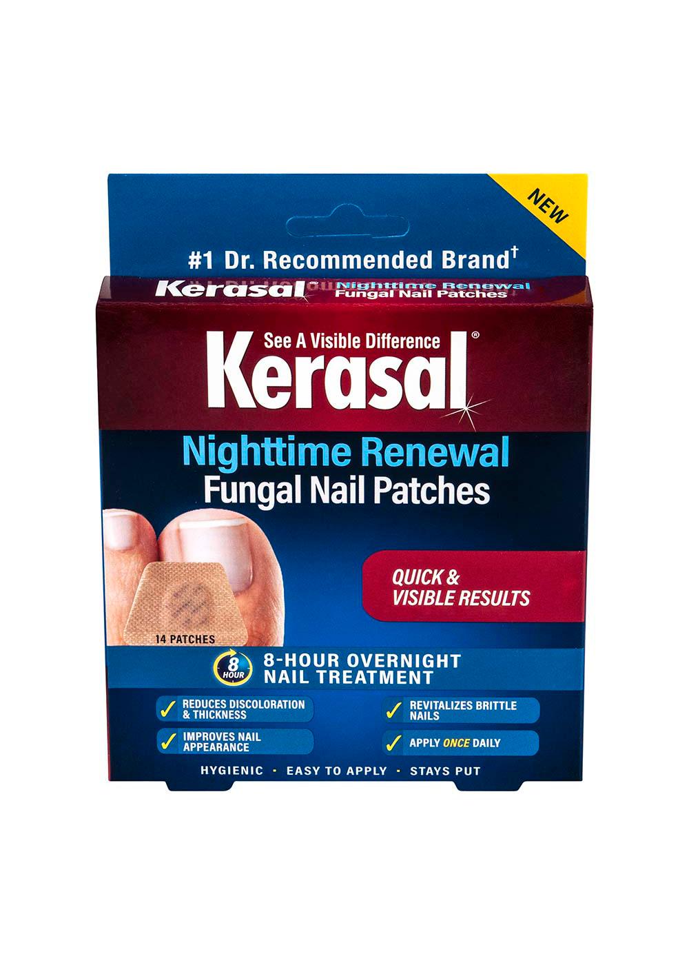 Kerasal Nighttime Renewal Fungal Nail Patches - Shop Skin & scalp ...